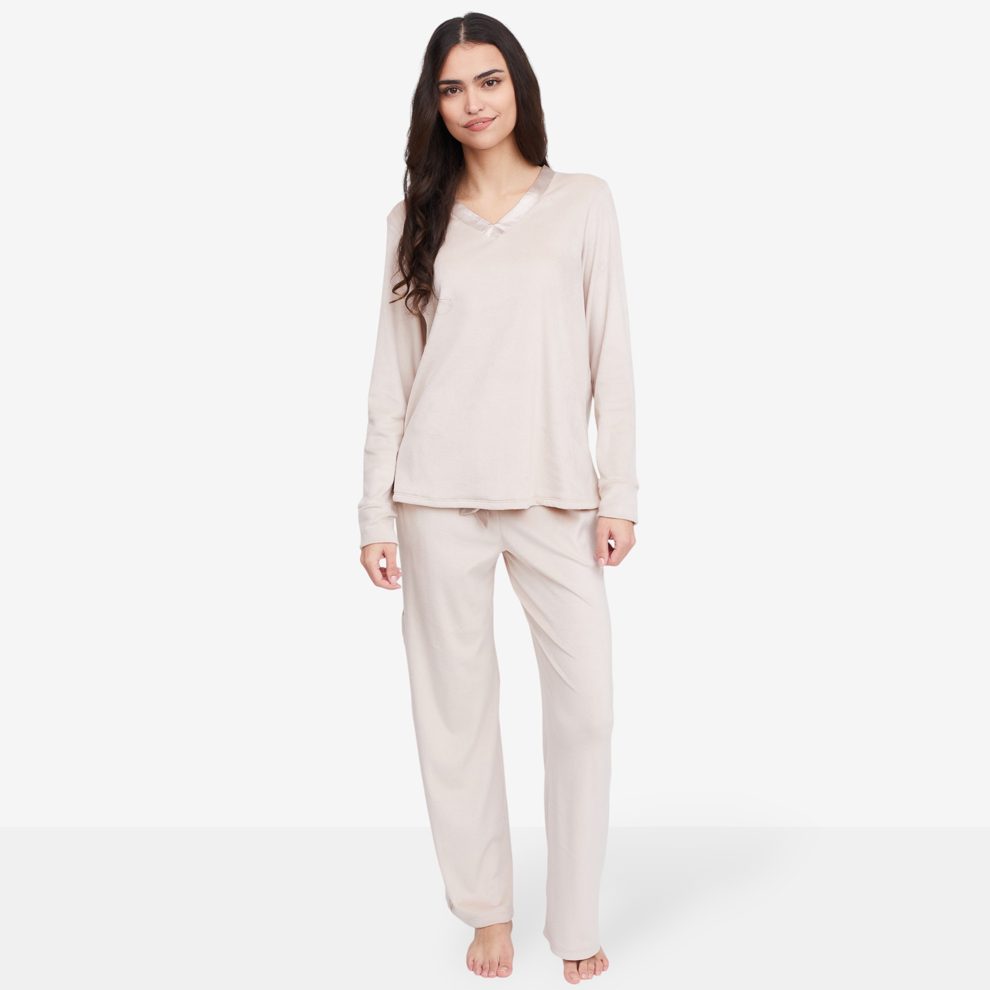 Cuddl Duds Ultra Plush Velvet Fleece with Satin Trim Sleep Set - TSC.ca