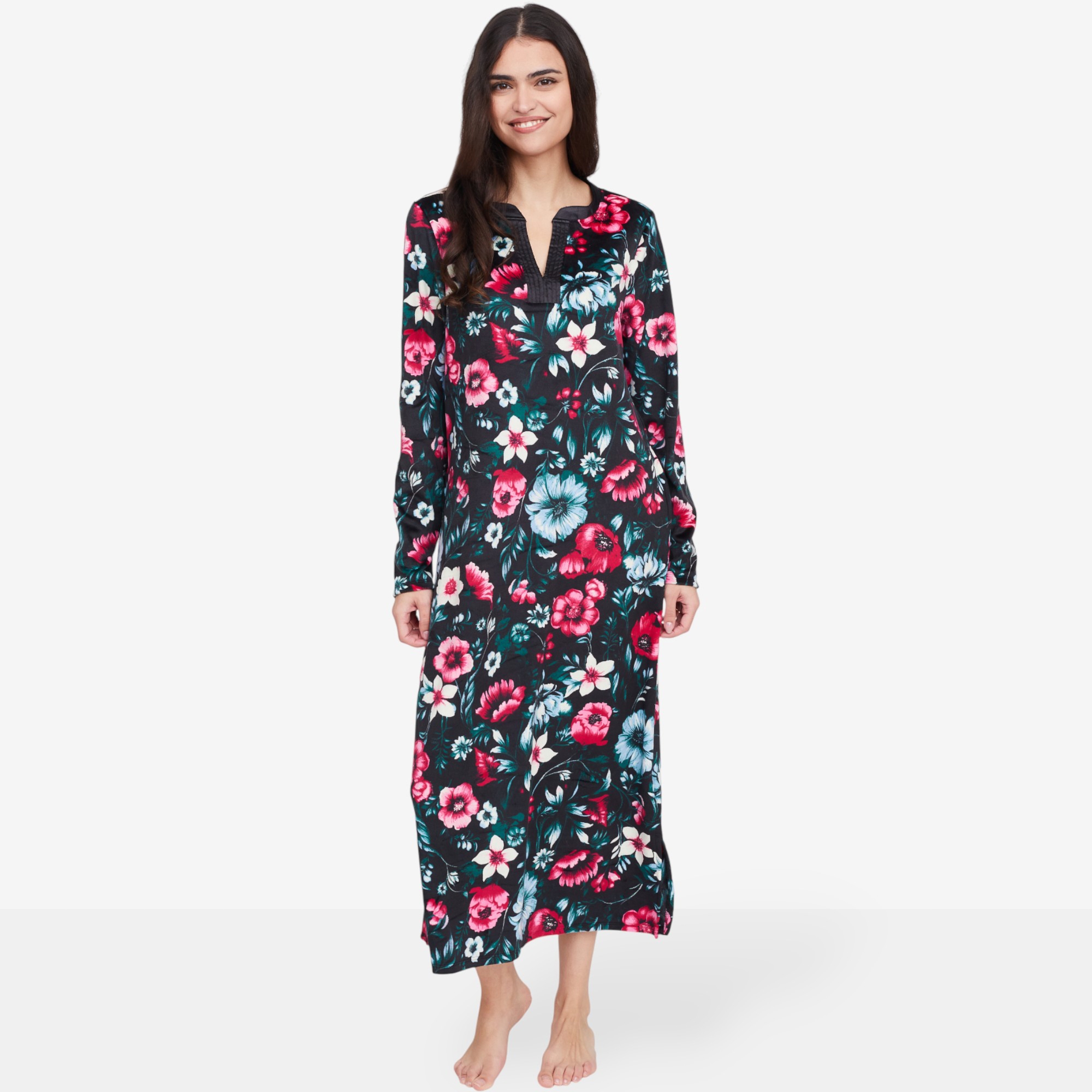 Cuddl Duds Ultra Plush Velvet Fleece with Satin Lounger - TSC.ca