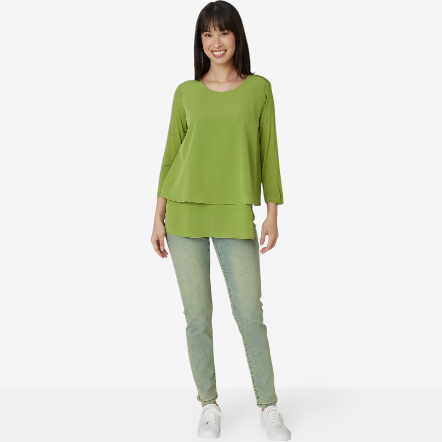Diane Gilman 3/4 Sleeve Easy Top - TSC.ca