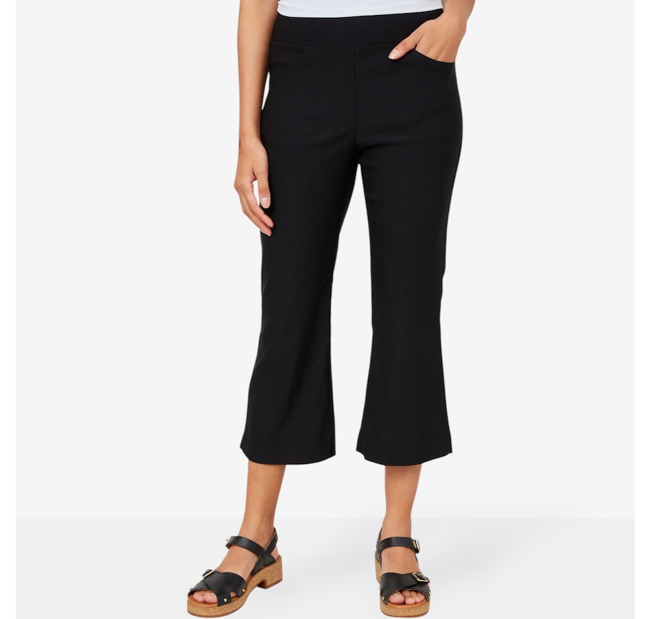 Mr. Max Modern Stretch Flare Crop Pant with Tummy Control Panel - TSC.ca