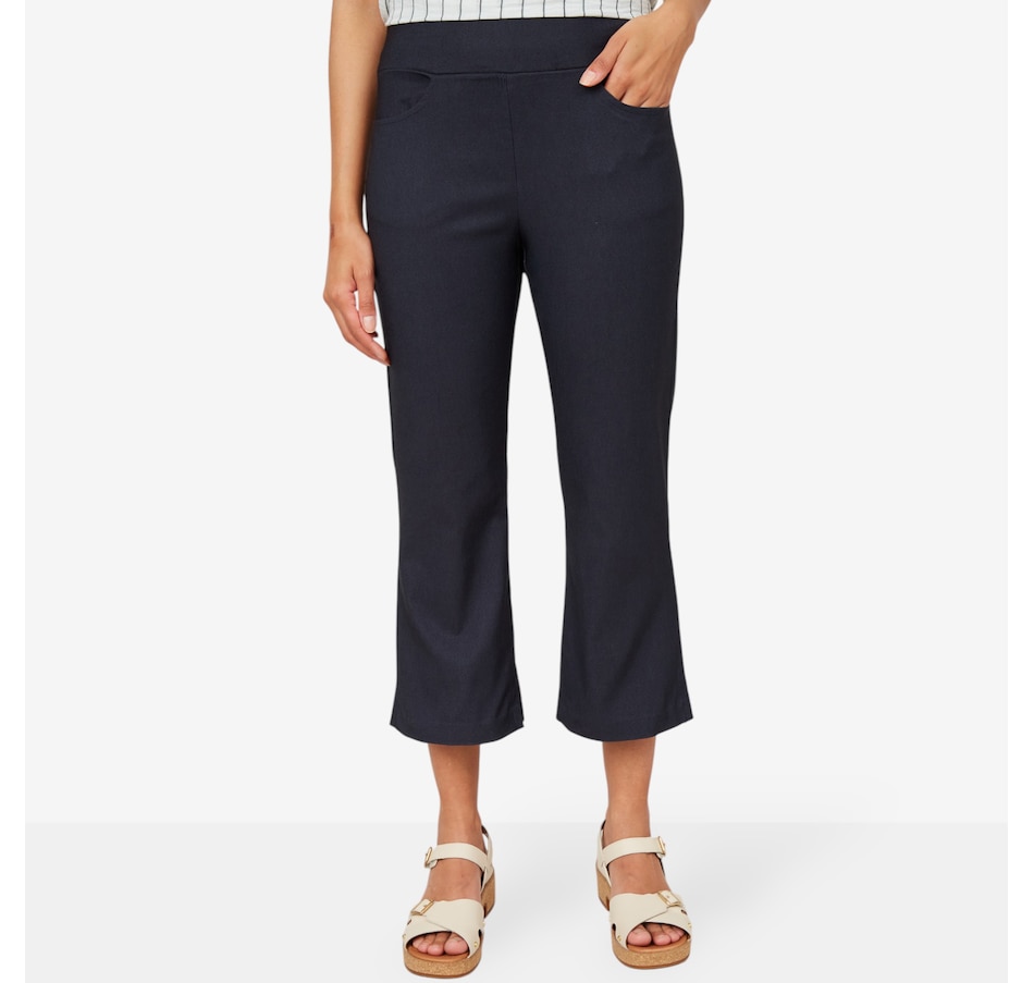 Mr. Max Modern Stretch Flare Crop Pant with Tummy Control Panel - TSC.ca