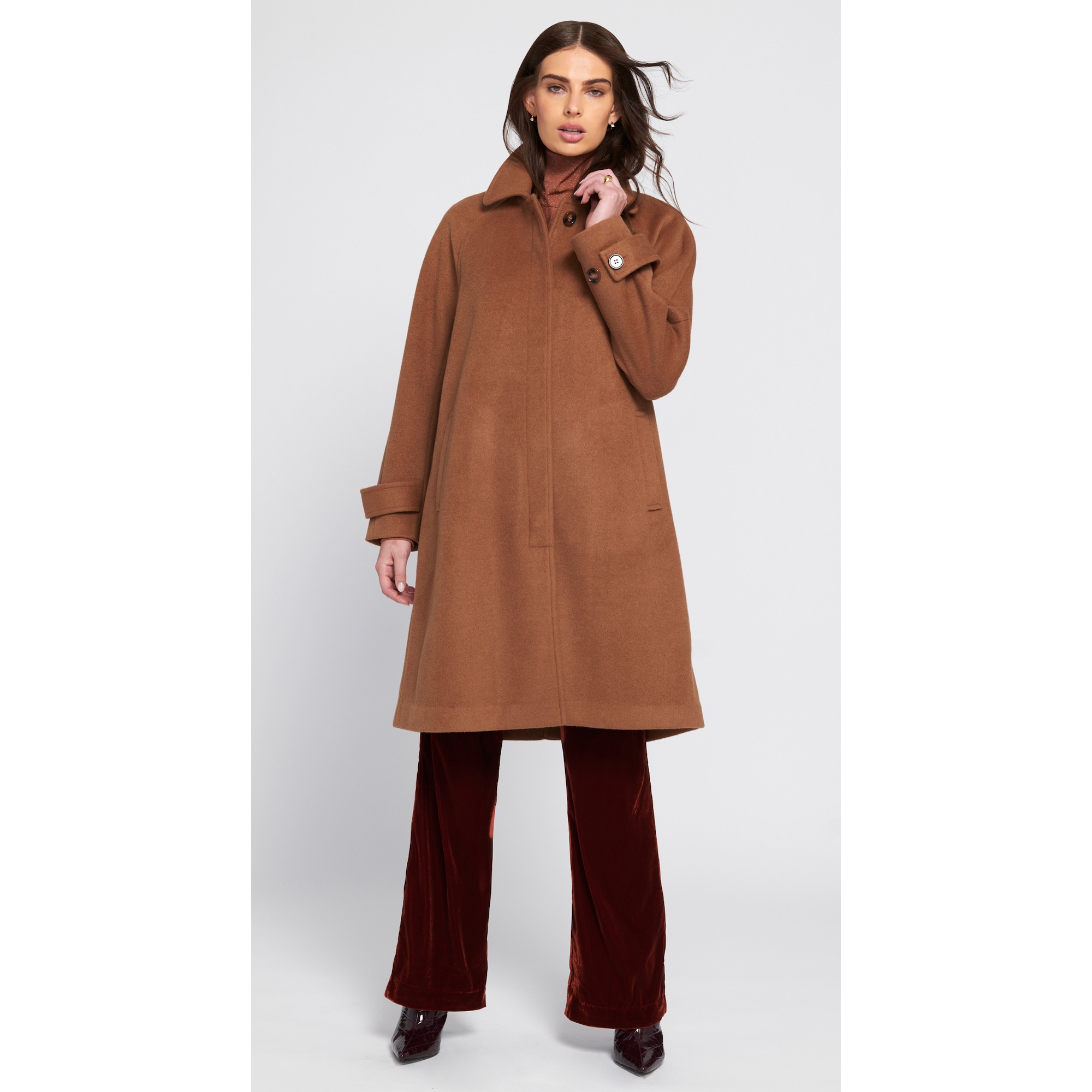 ELLE Wool-Like Melton Coat - TSC.ca