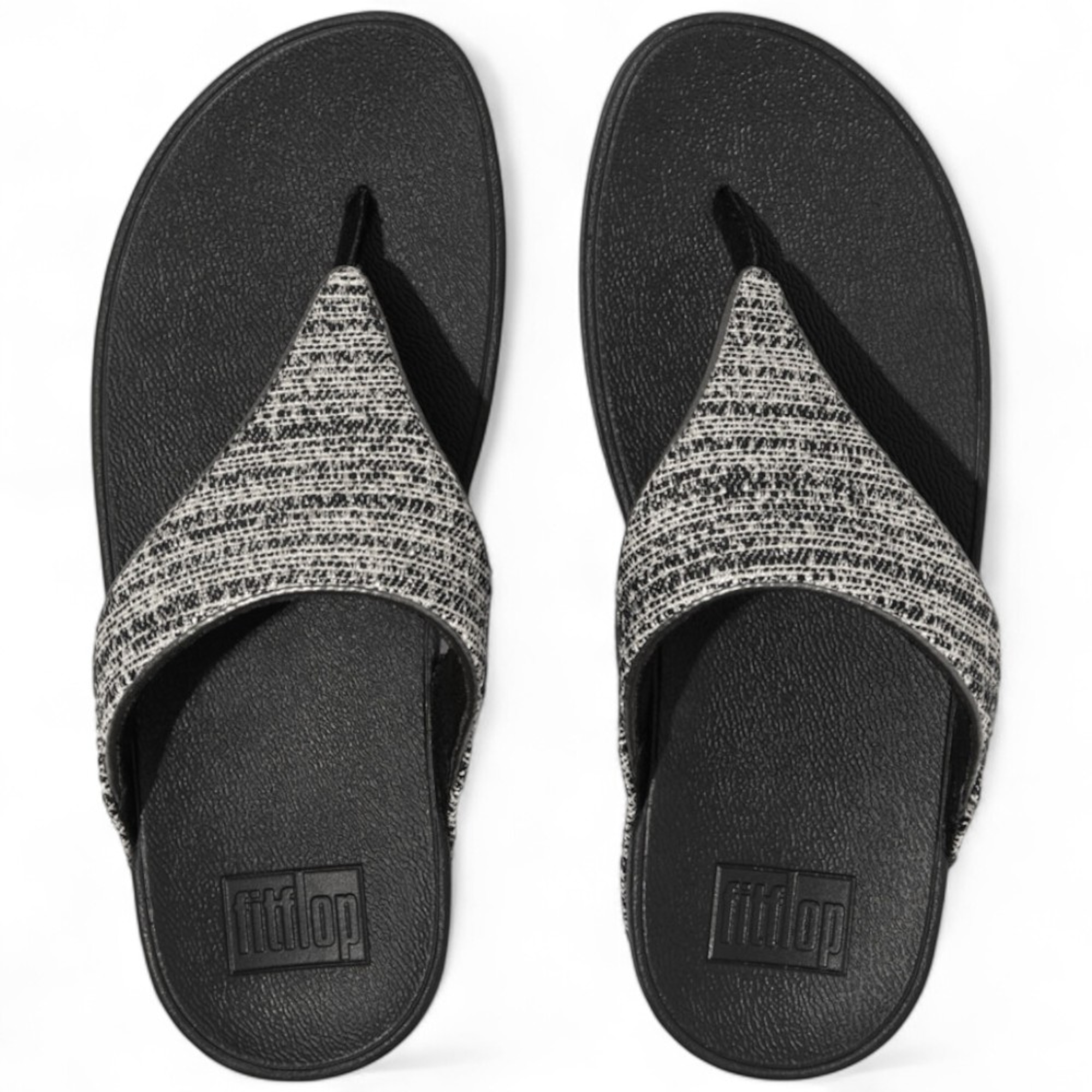 FitFlop Lulu Shimmerweave Toe Post Sandal - TSC.ca