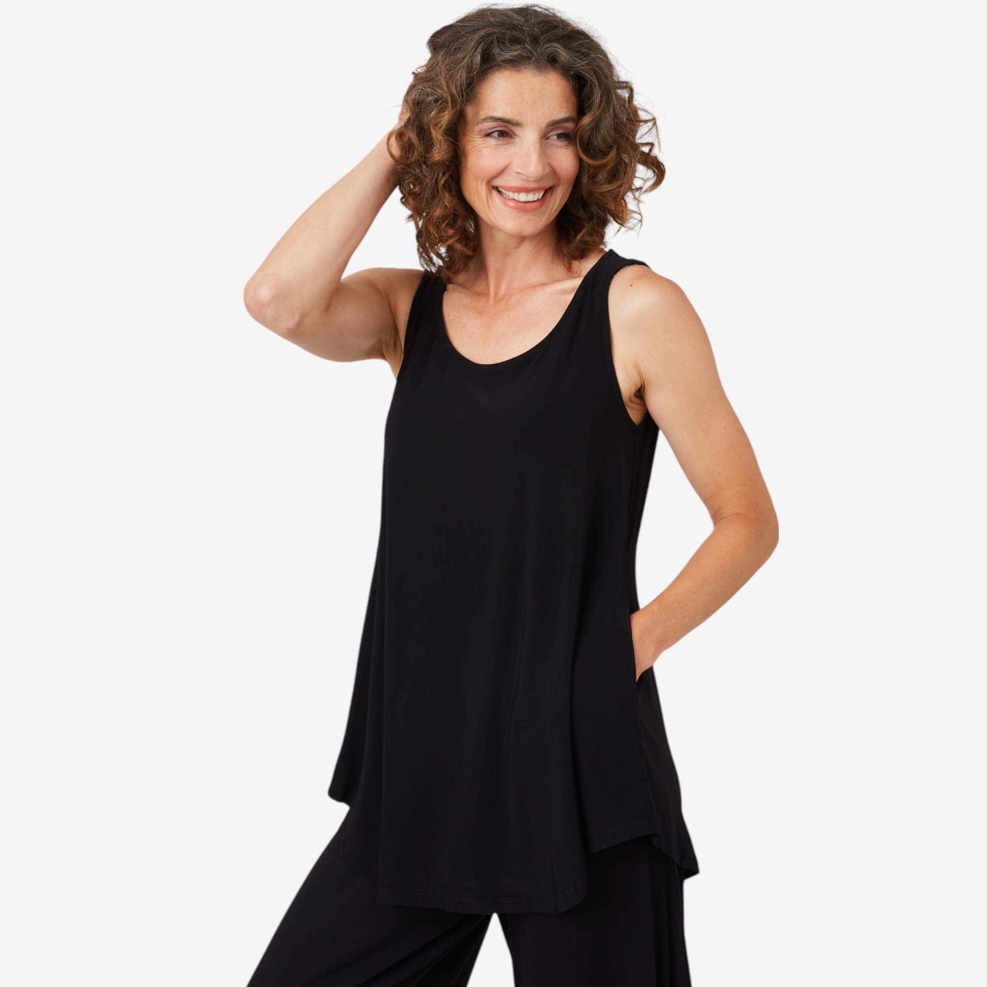 Red Coral Tank with Pockets - TSC.ca