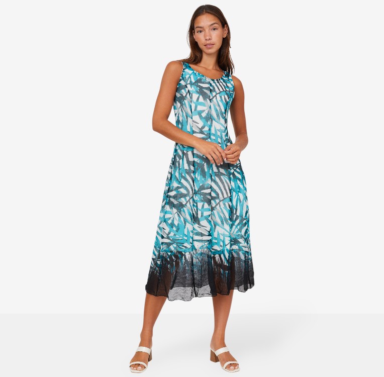 Marallis Crinkle Mesh Lined Dress - TSC.ca