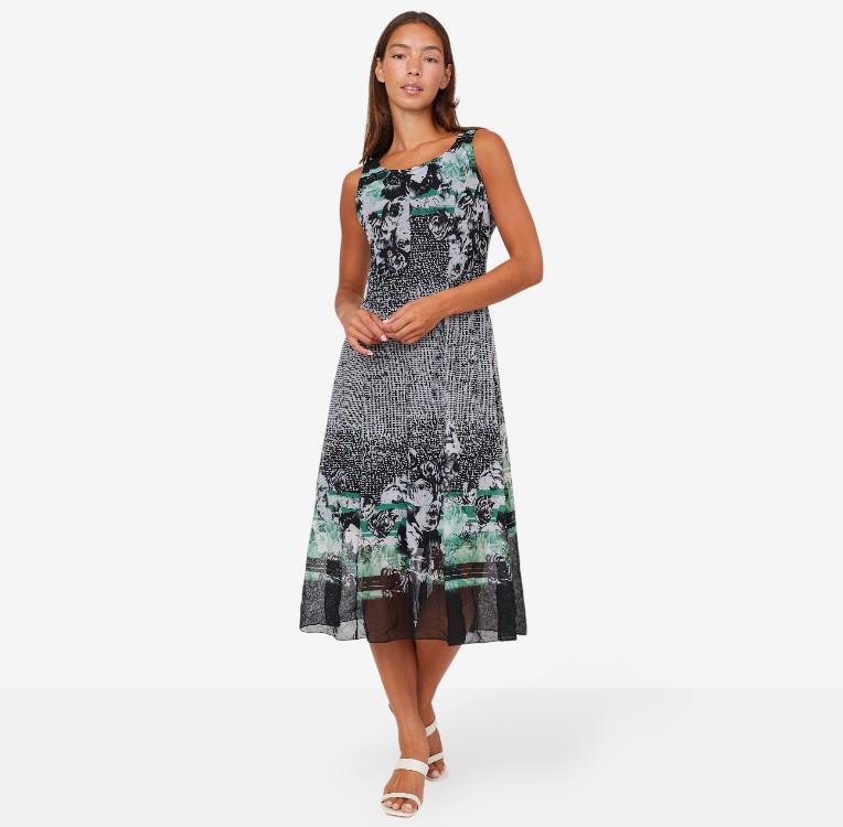 Marallis Crinkle Mesh Lined Dress - TSC.ca