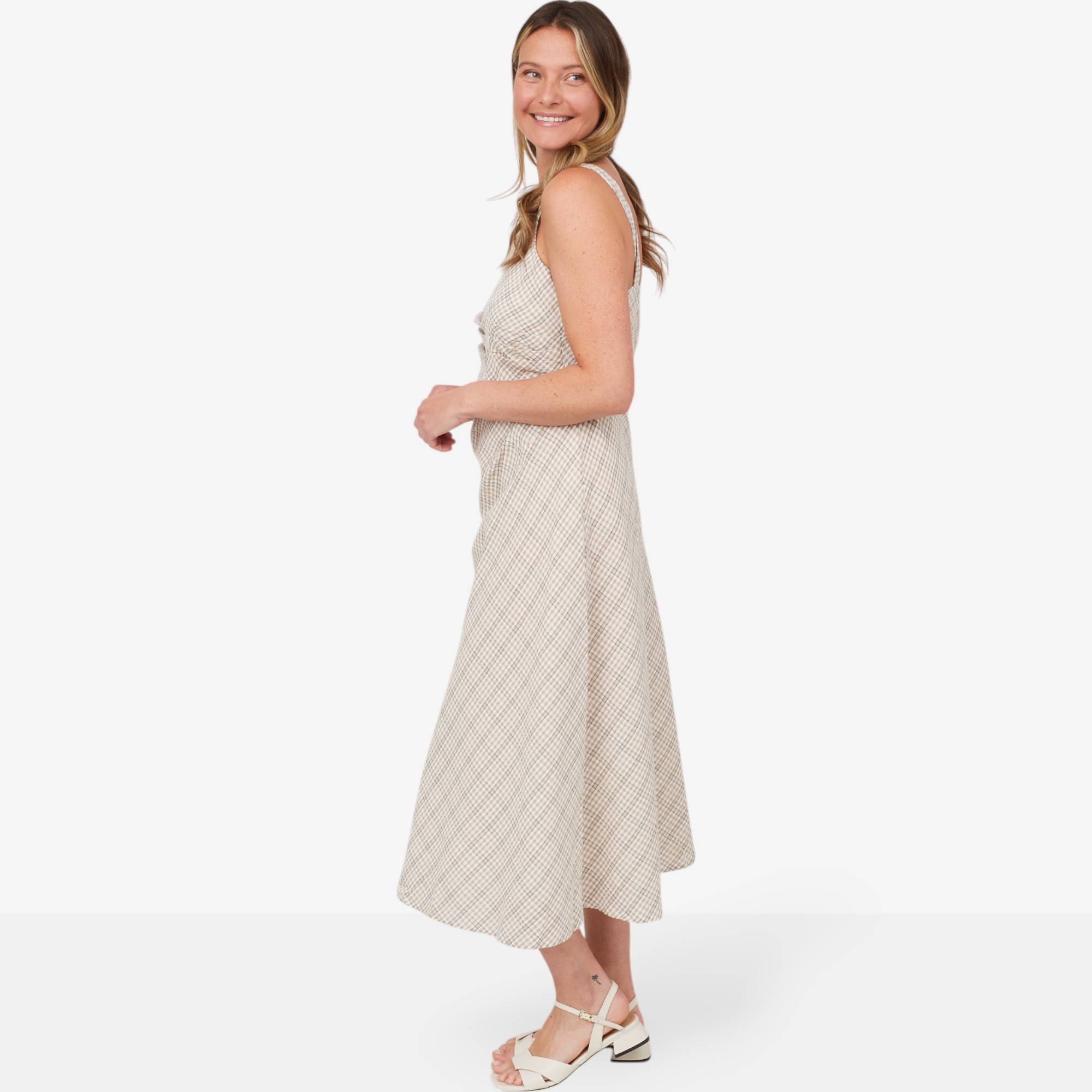 Isaac Mizrahi Gingham Sundress - TSC.ca