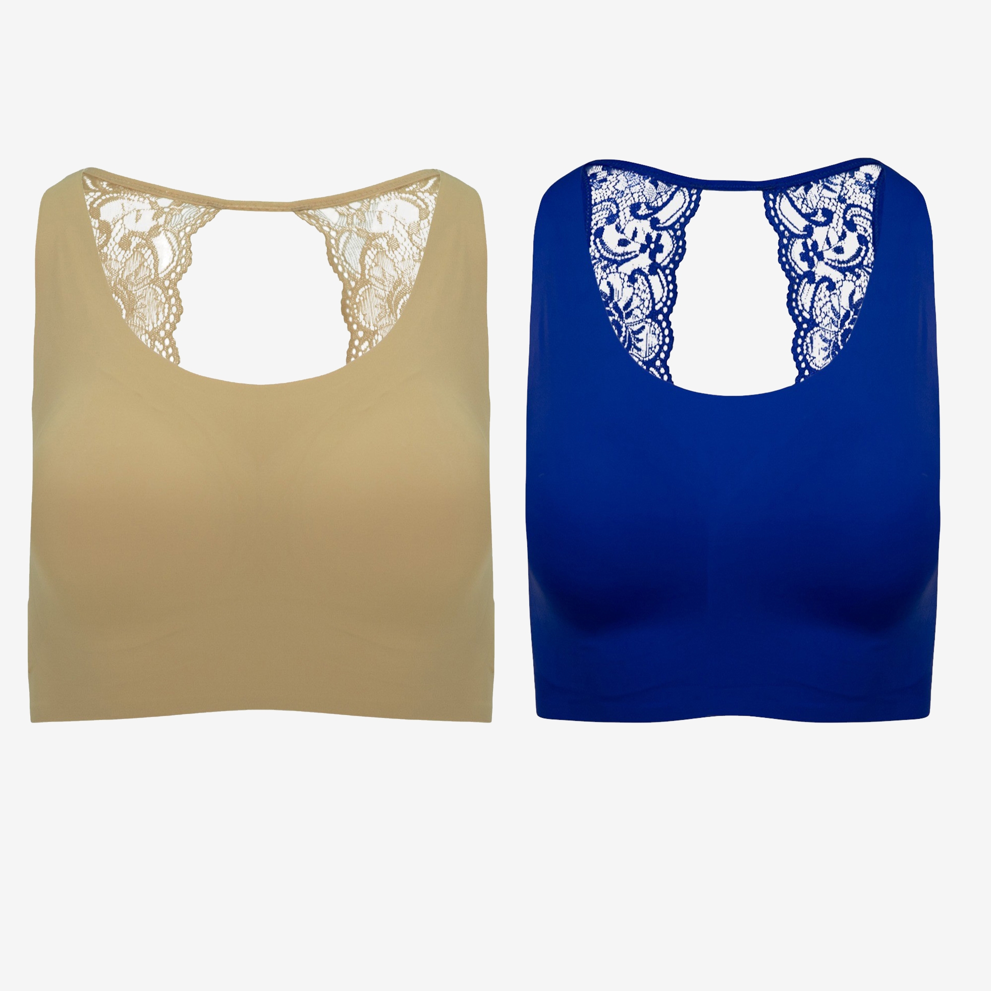 Rhonda Shear Invisible Edge Bra with Lace Back (2-pack) - TSC.ca