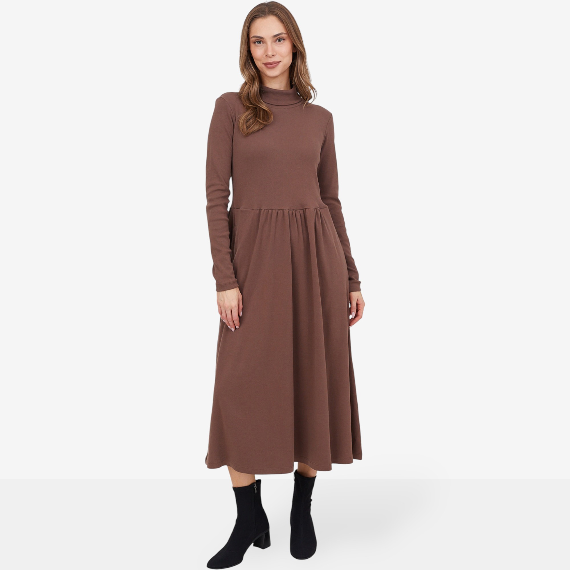 Preloved Milarosa Turtleneck Midi Dress - TSC.ca