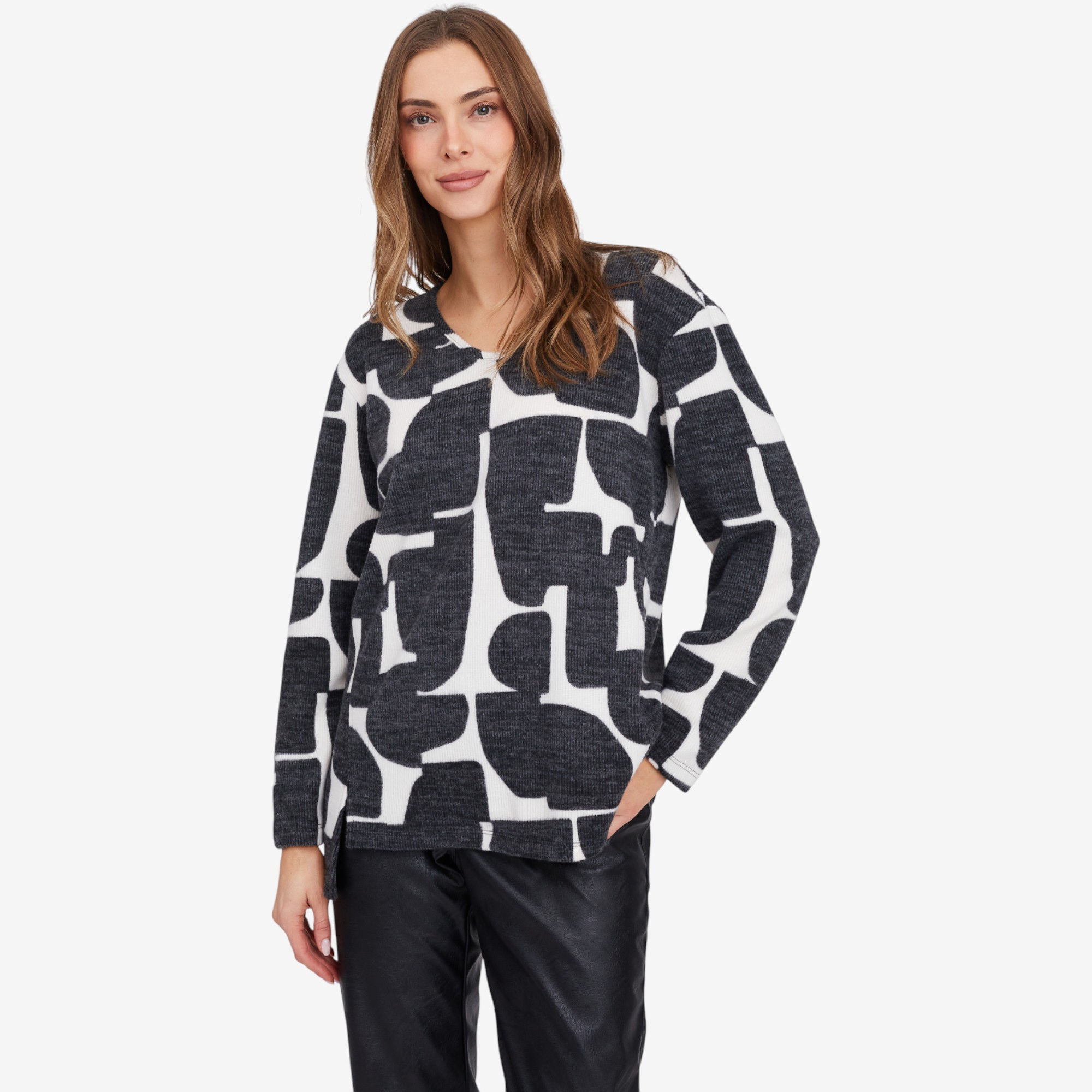 Mr. Max Super Soft V-Neck Tunic - TSC.ca