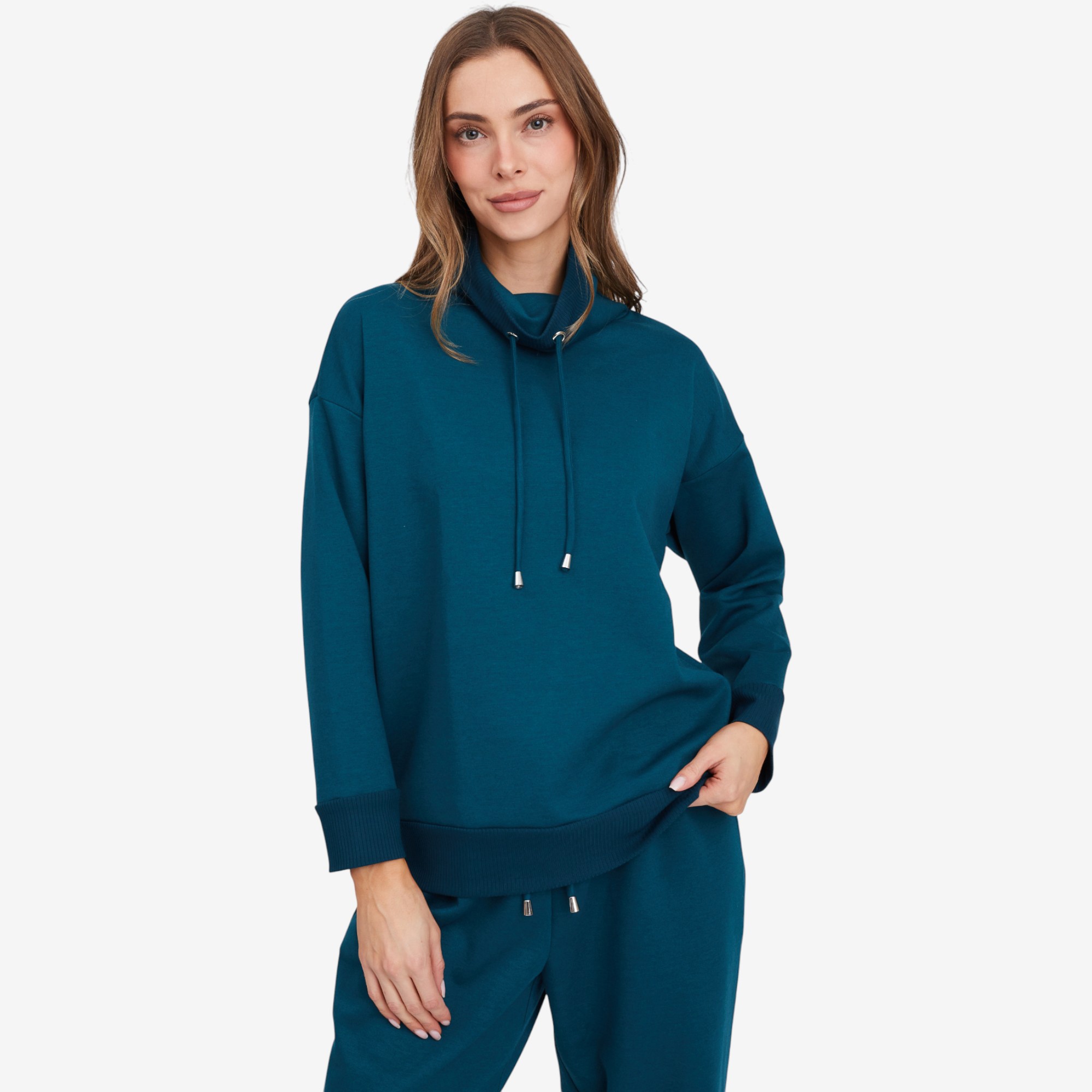 Mr. Max Cotton Blend Scuba Pullover Top - TSC.ca