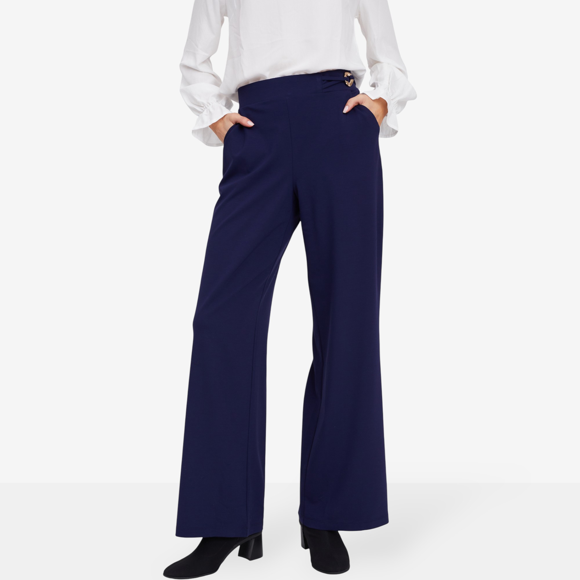 Mr. Max Dream Knit Pant with Decorative Waistband Detail - TSC.ca