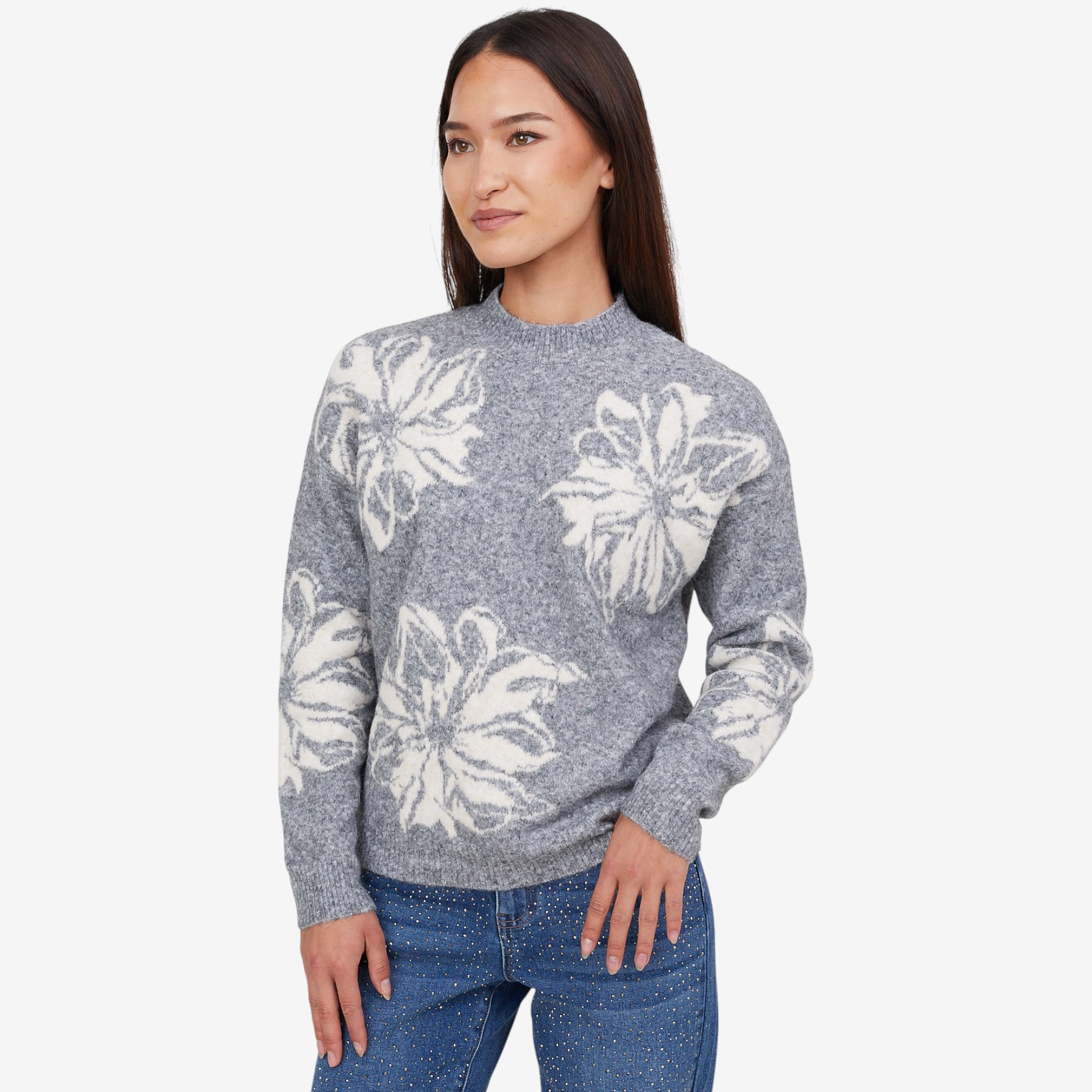 Brian Bailey Graphic Flower Sweater - TSC.ca