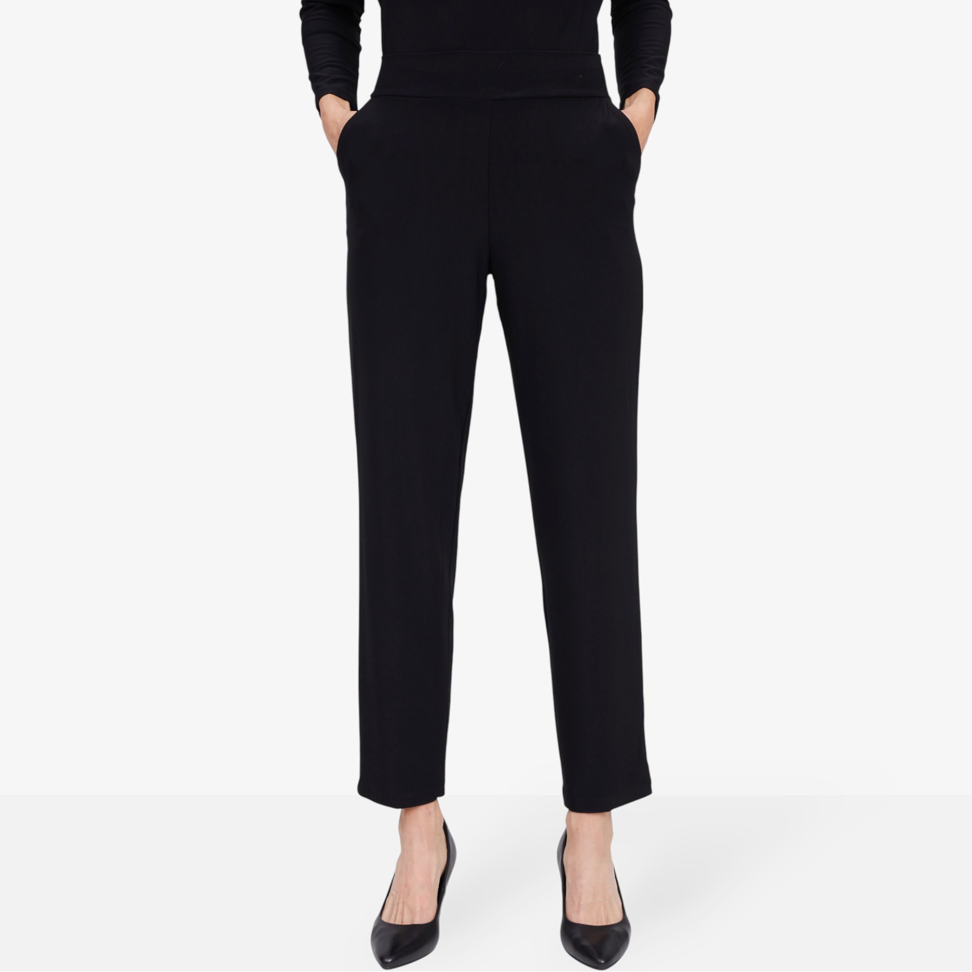 Kim & Co. Deluxe Brazil Knit Lyla Narrow Leg Pant with Pockets - TSC.ca