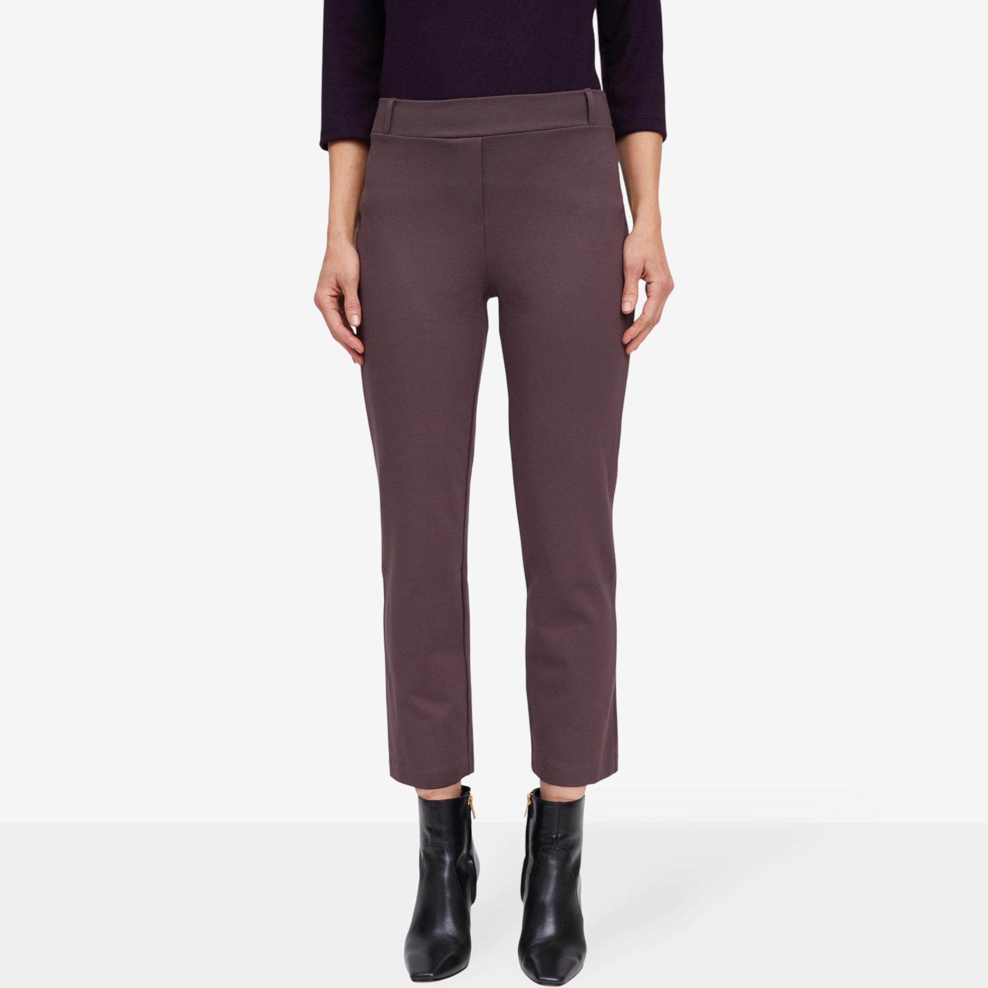 Kim & Co. Stretch Ponte Kloe Ankle Length Narrow Leg Pant - TSC.ca