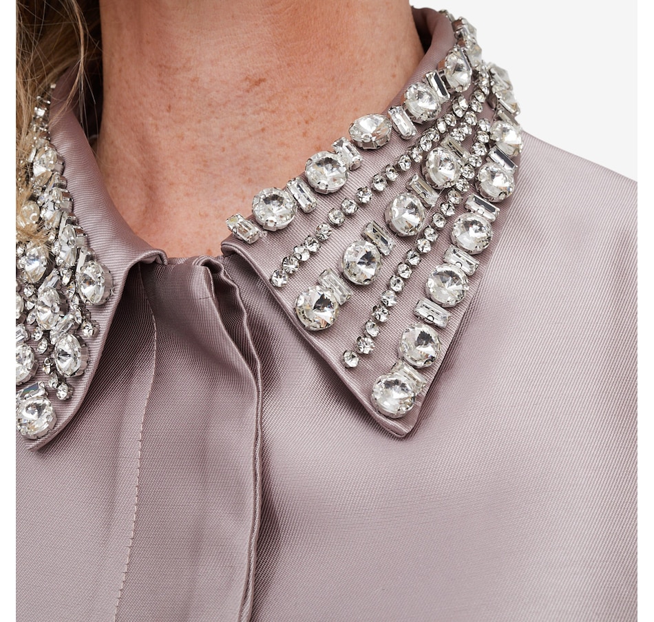 Brian Bailey Mikado Jacket with Crystal Detail - TSC.ca