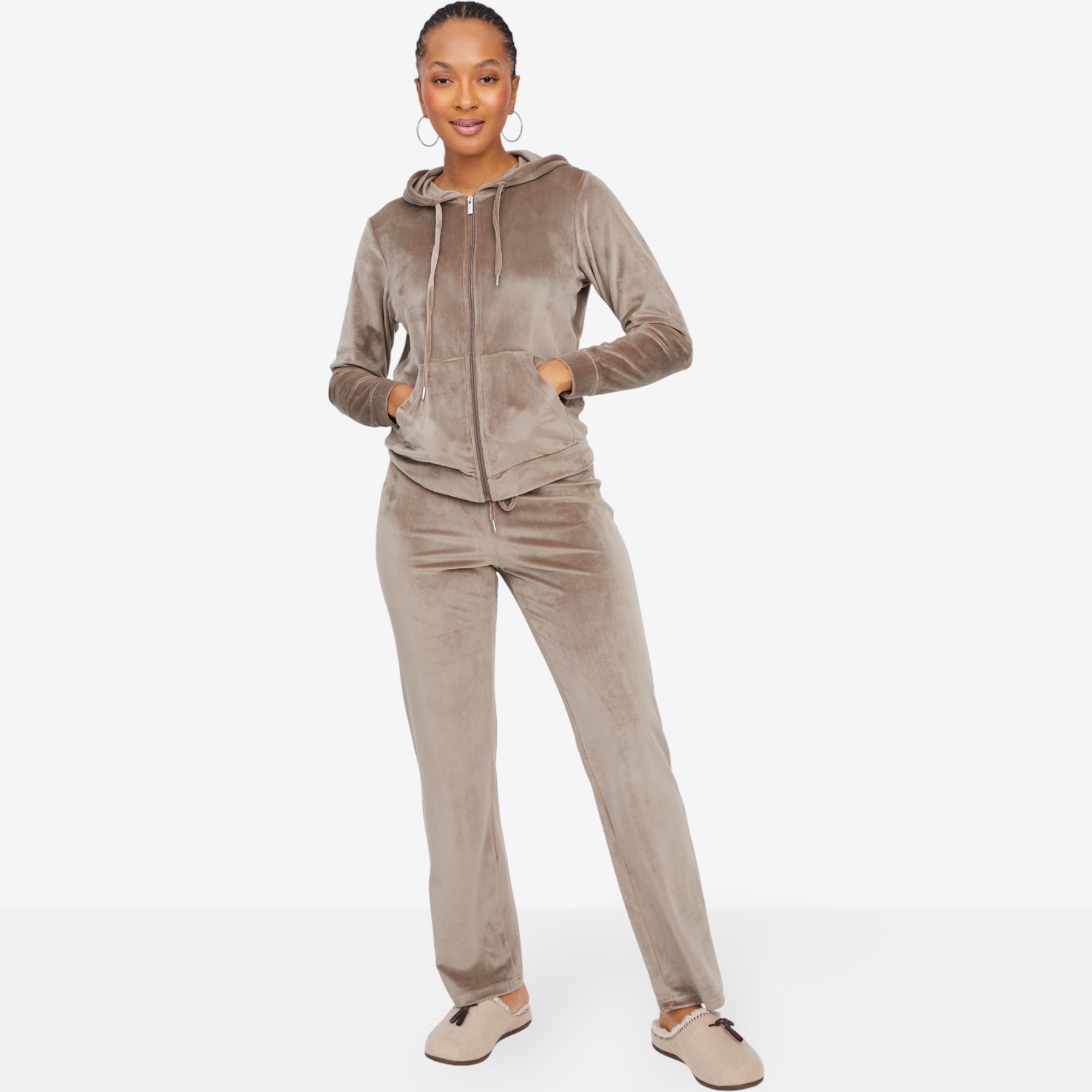 Brian Bailey Velour Top and Pant Set - TSC.ca