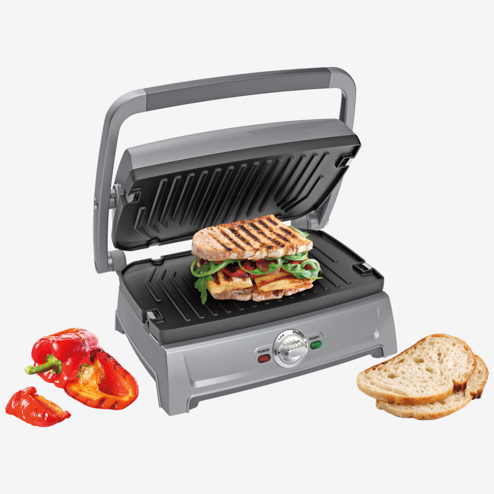Cuisinart Griddler Compact Indoor Grill, Griddle and Panini Press plus ...