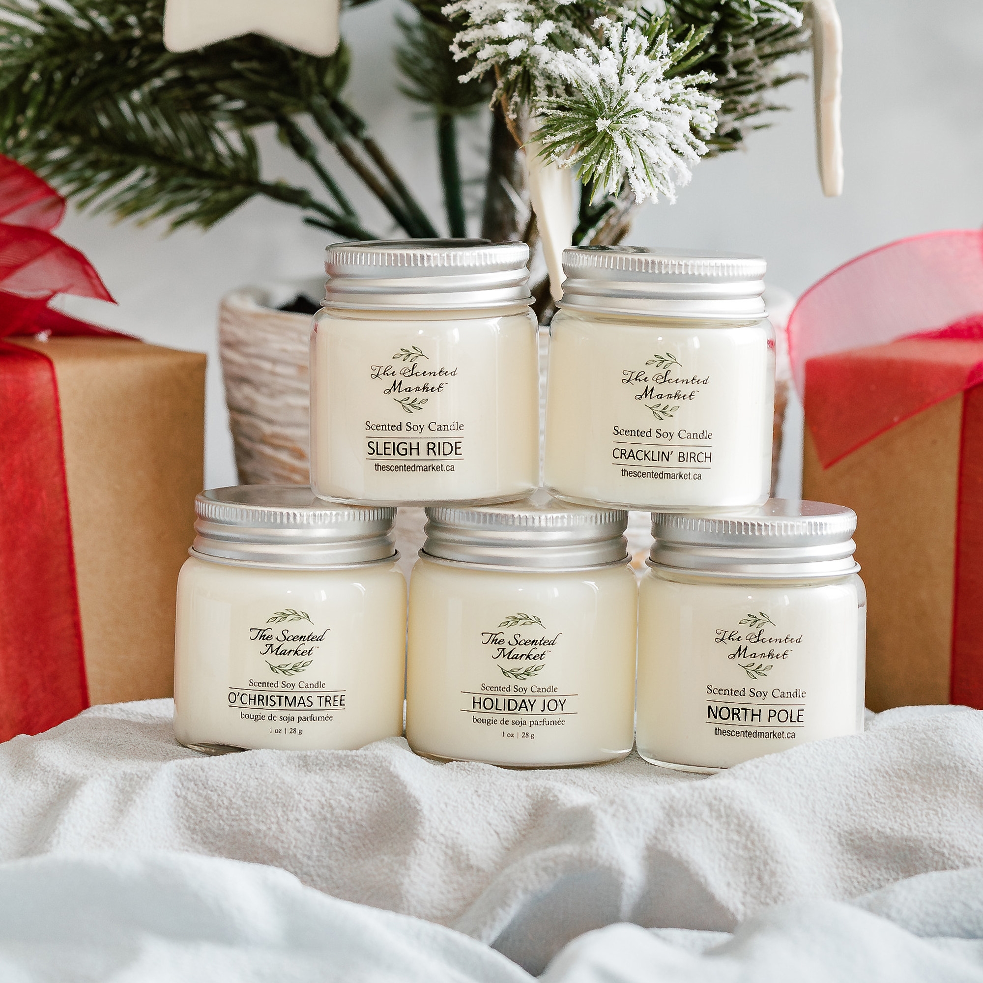 The Scented Market Winter 5piece Sample Candle Pack - TSC.ca