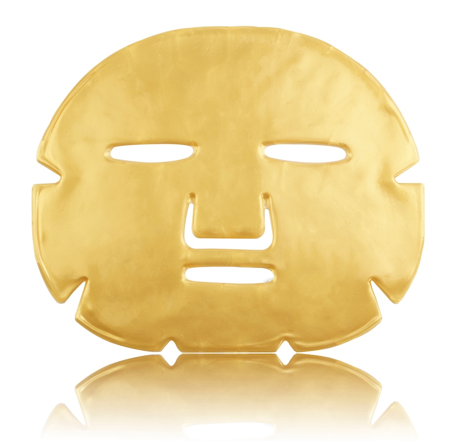 GLO24K Colour LED Beauty Mask with Gold and Collagen Facial Masks ...