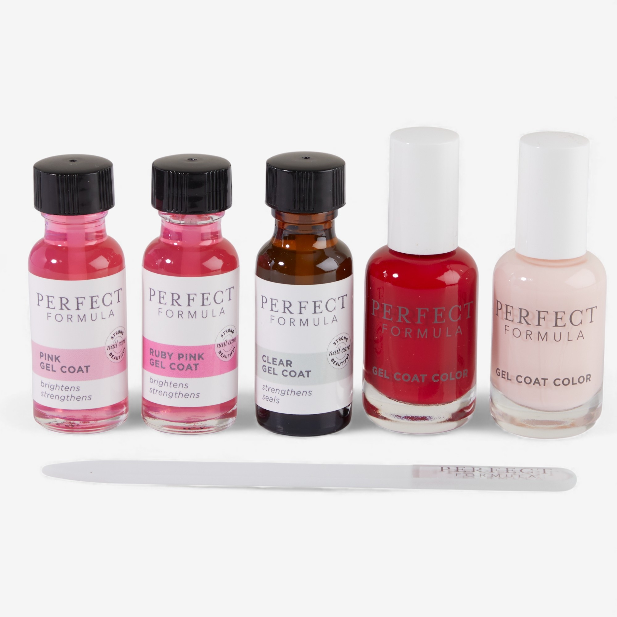 Perfect Formula Gel Coat Manicure 5-Piece Set With Crystal File - TSC.ca