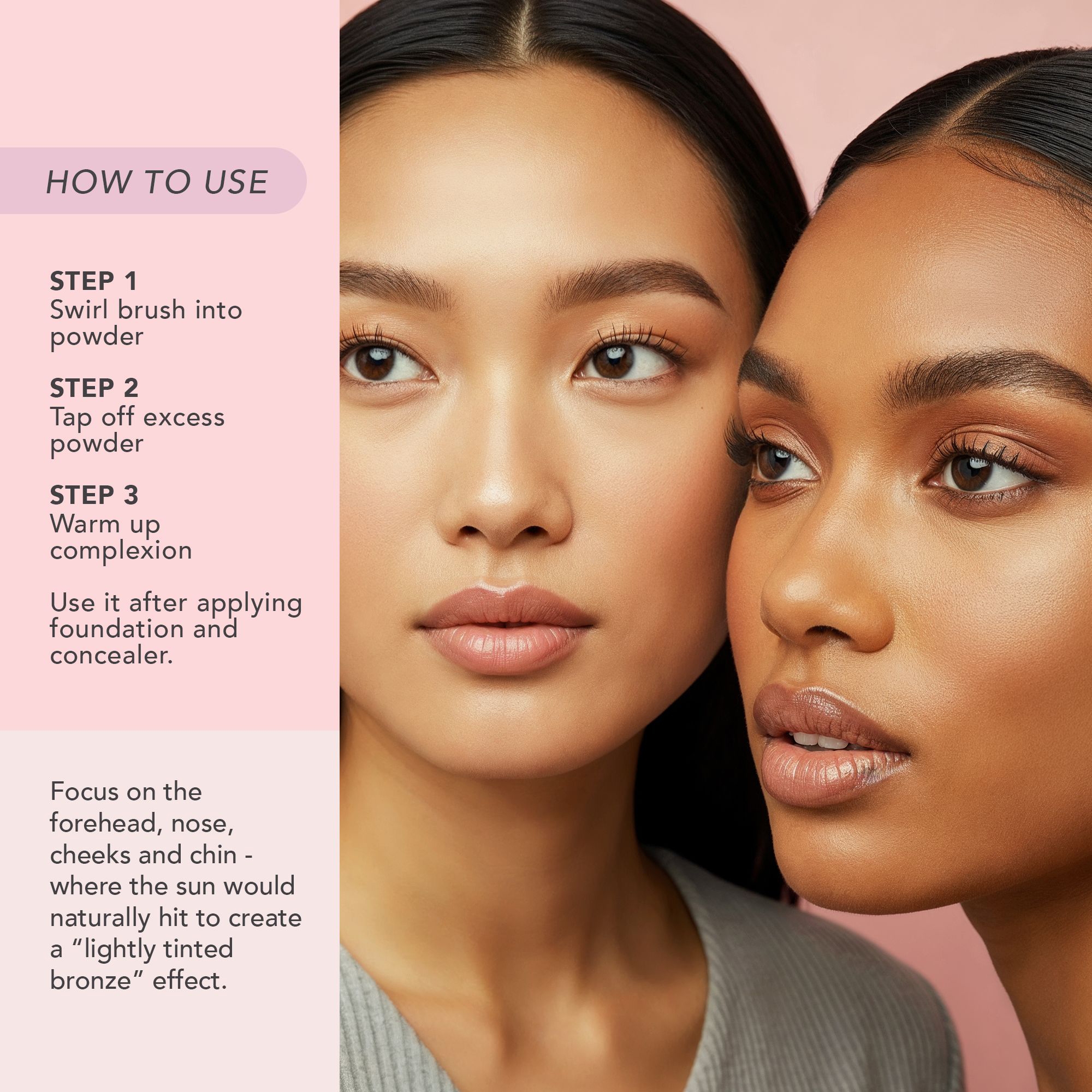 Doll 10 Doll Skin Warming Filter Powder with Genius Bronzing Brush - TSC.ca