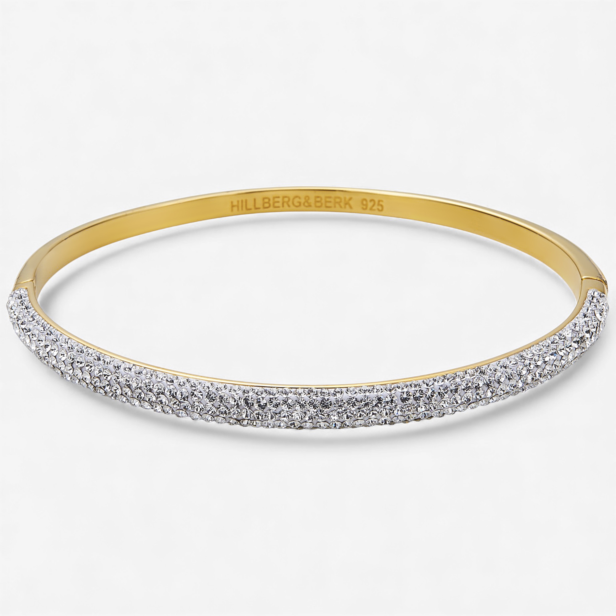 Hillberg & Berk Sterling Silver/14K Sparkle Cuff Bracelet - TSC.ca