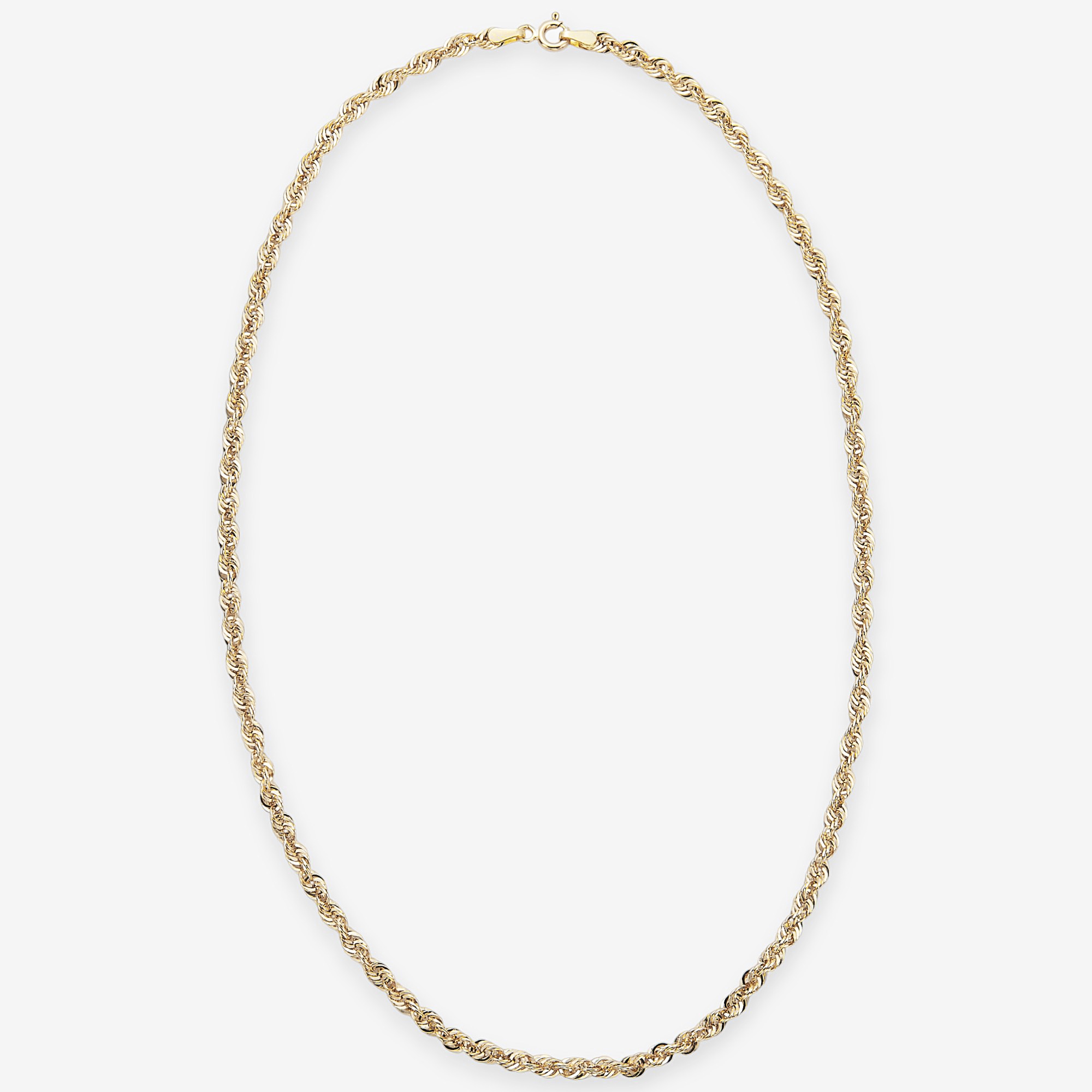 Stefano Oro 14K Yellow Gold Mediterranea Rope Chain Necklace - TSC.ca