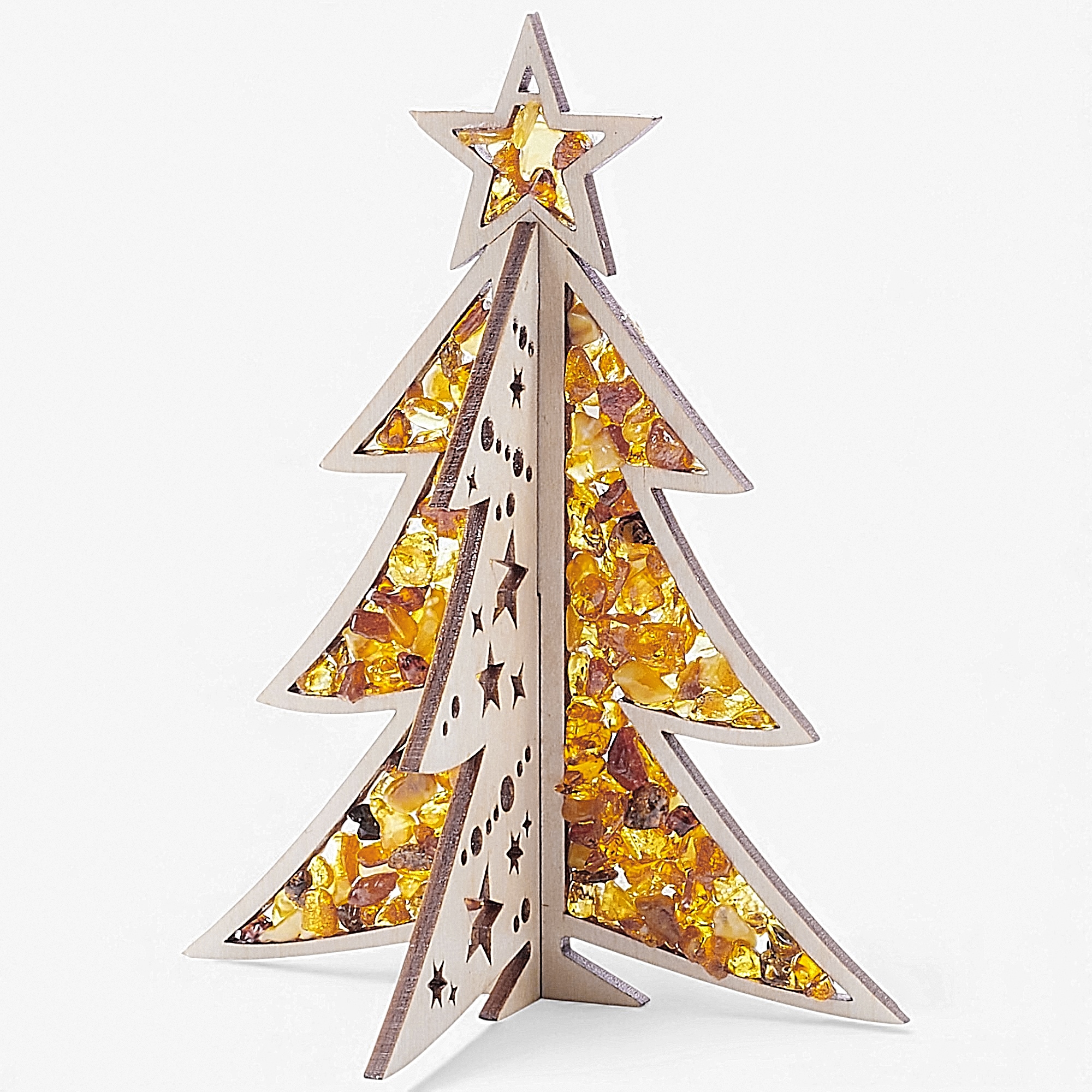 Amber Extraordinaire Baltic Amber Christmas Tree - TSC.ca