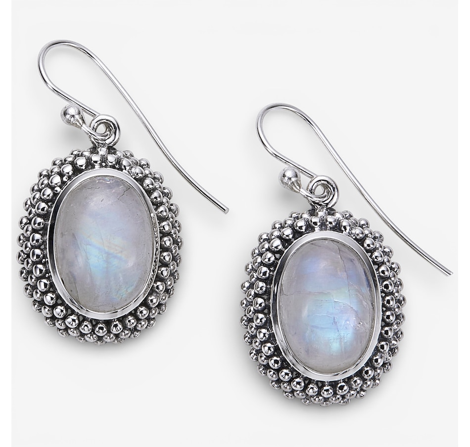 Himalayan Gems Sterling Silver Gemstone Dangle Earrings - TSC.ca
