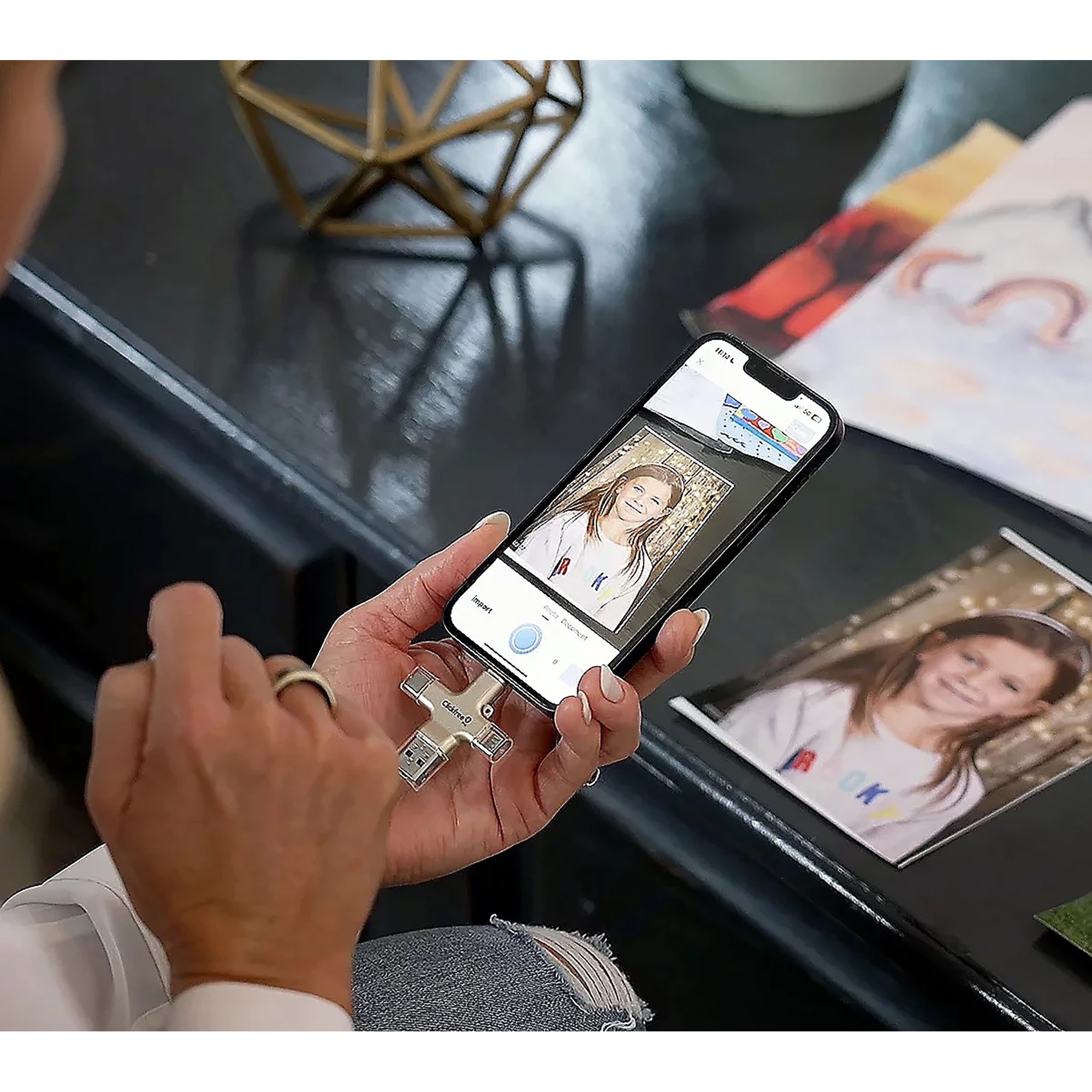 Clickfree Pro 128GB Storage Device with Photobook and AI Editing - TSC.ca