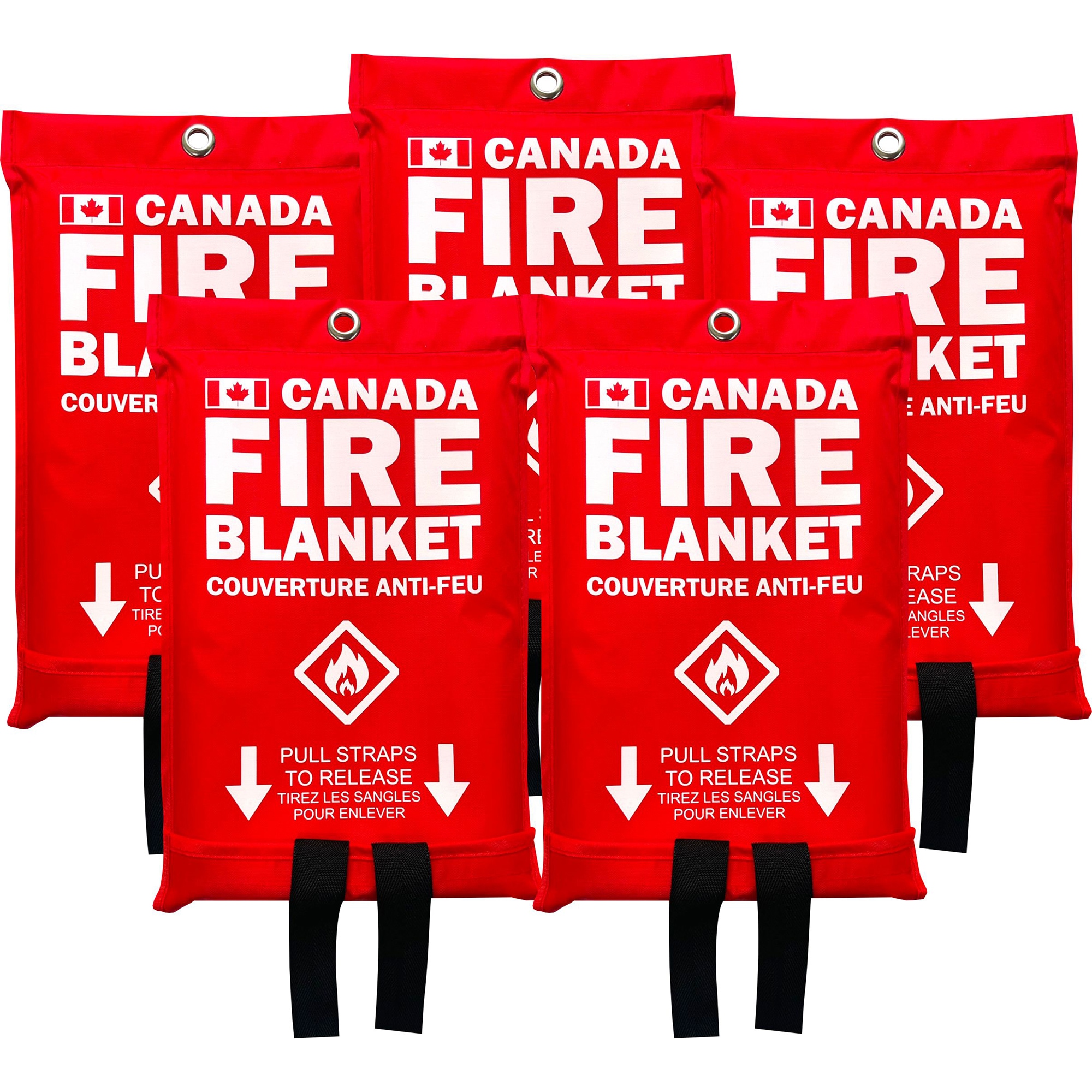 Canada Fire Blanket (5-pack) - TSC.ca