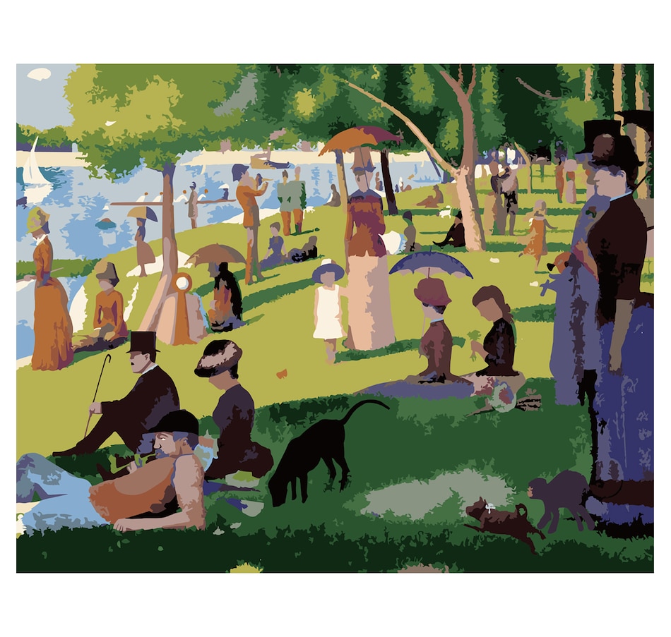 A Sunday Afternoon on the Island of La GrandeJatte by George - TSC.ca