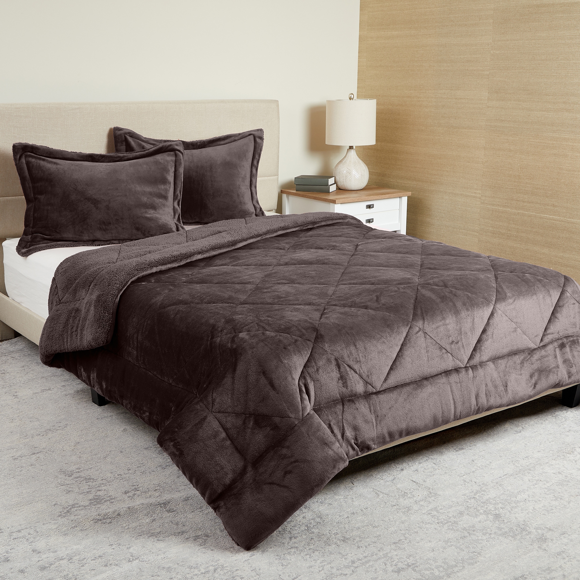 Home Suite Mink 3-Piece Comforter Set - TSC.ca