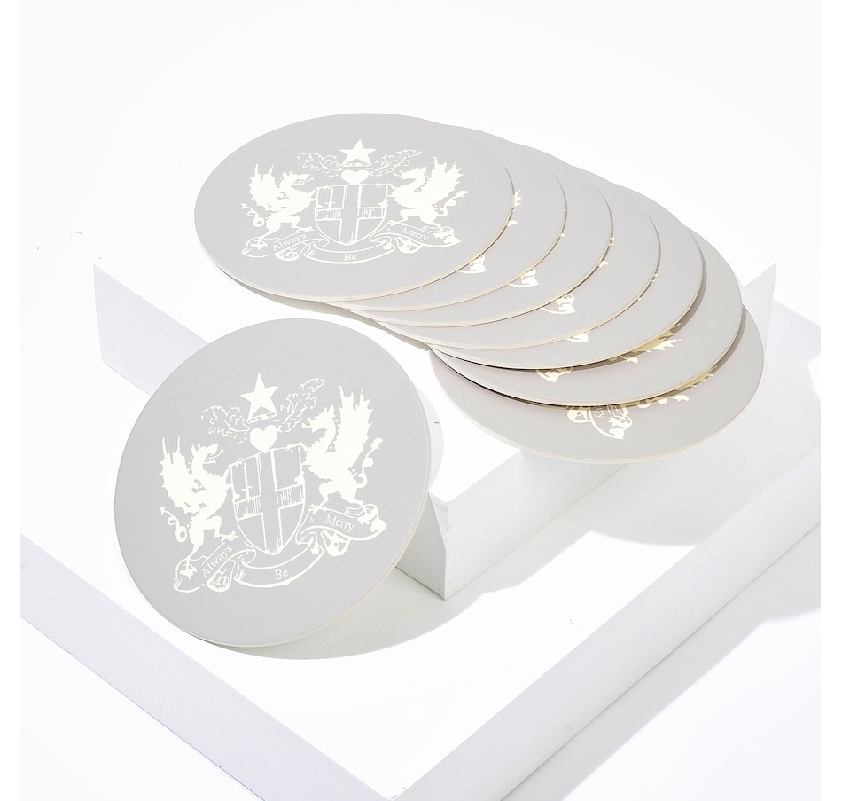 India Hicks Crest Coasters (Set of 8) - TSC.ca