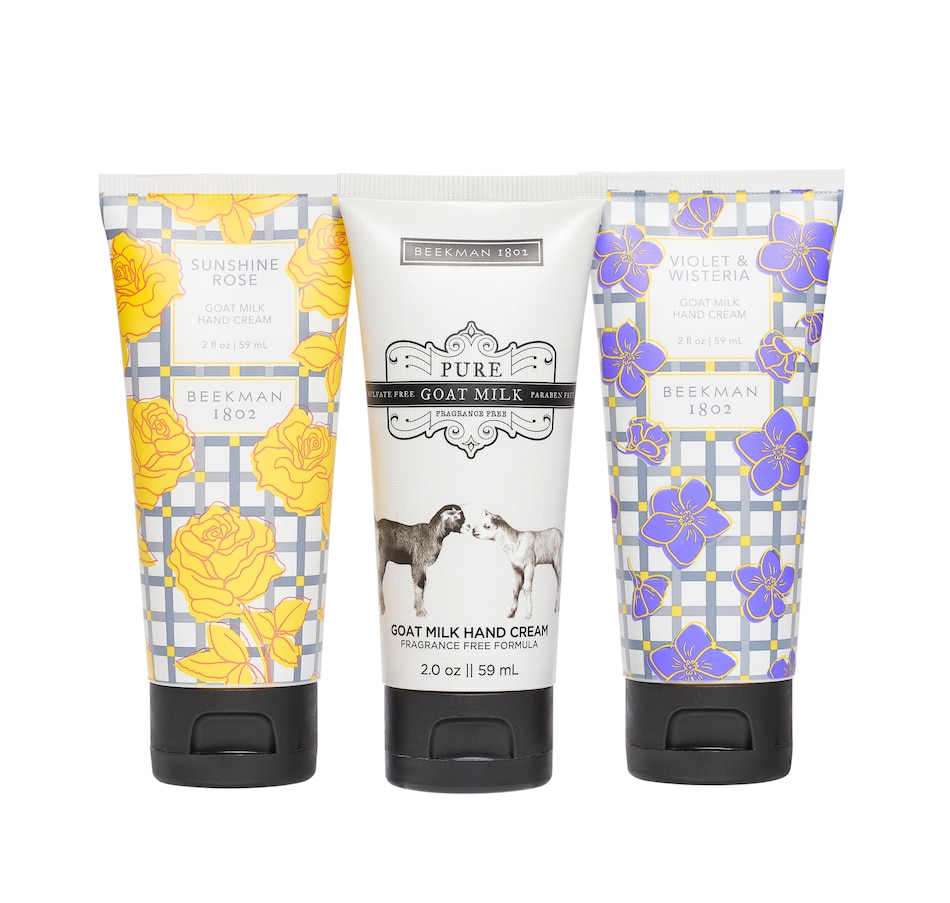 Beekman 1802 Goat Milk Hand Cream Trio - TSC.ca