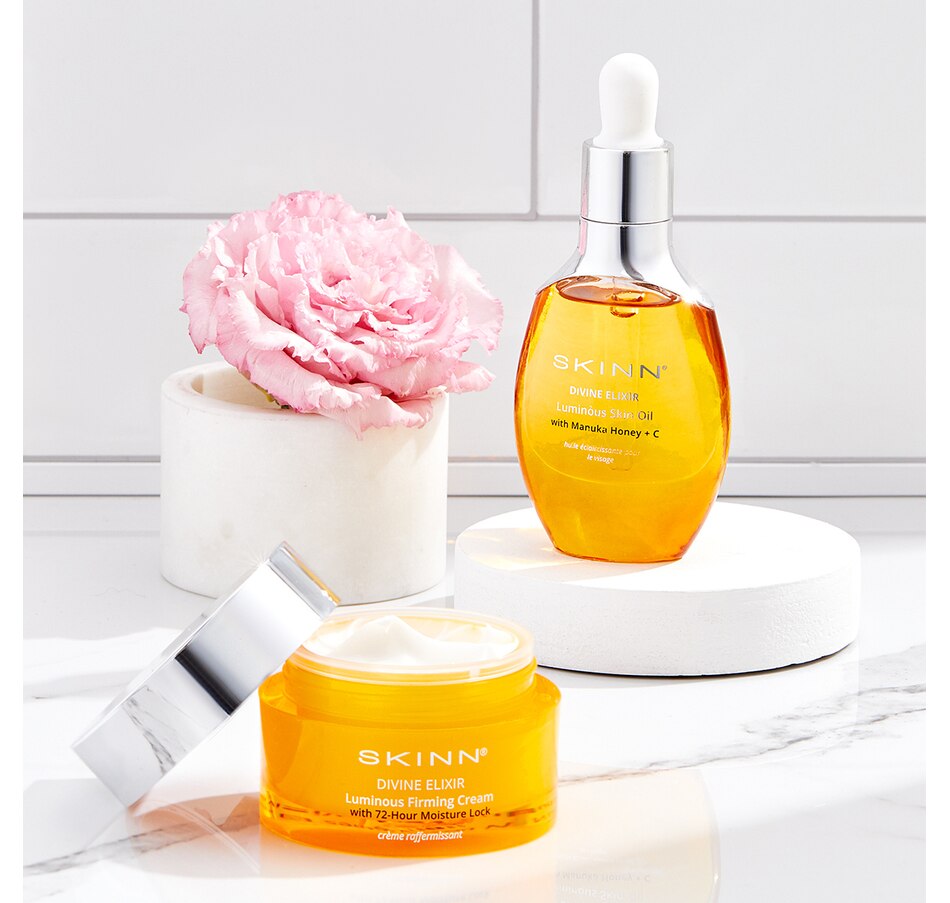 SKINN Divine Elixir Manuka Honey Oil + Cream Duo - TSC.ca SKINN Divine Elixir Manuka Honey Oil + Cream Duo - TSC.ca