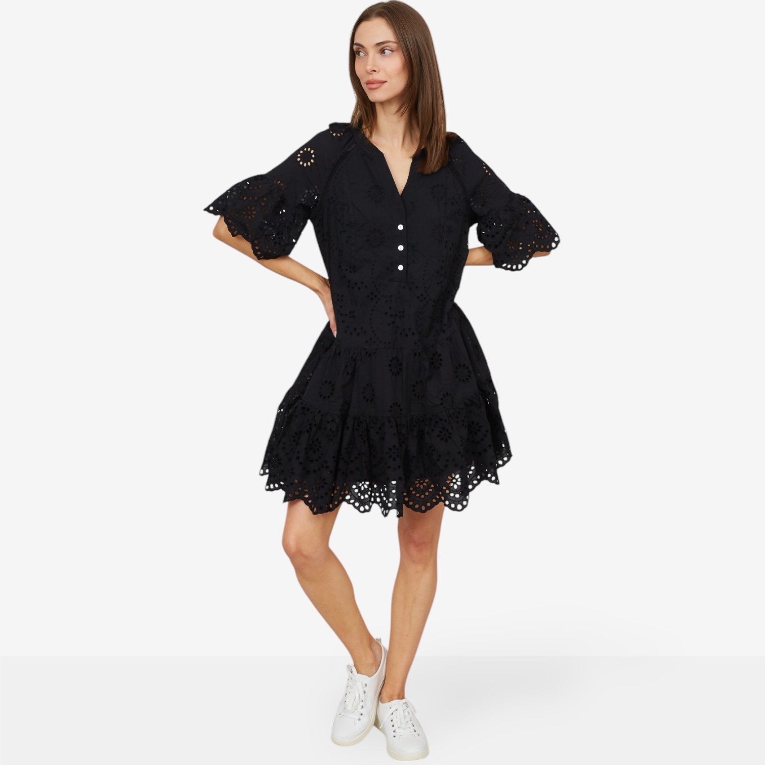 claudia ev Eyelet Dress - TSC.ca