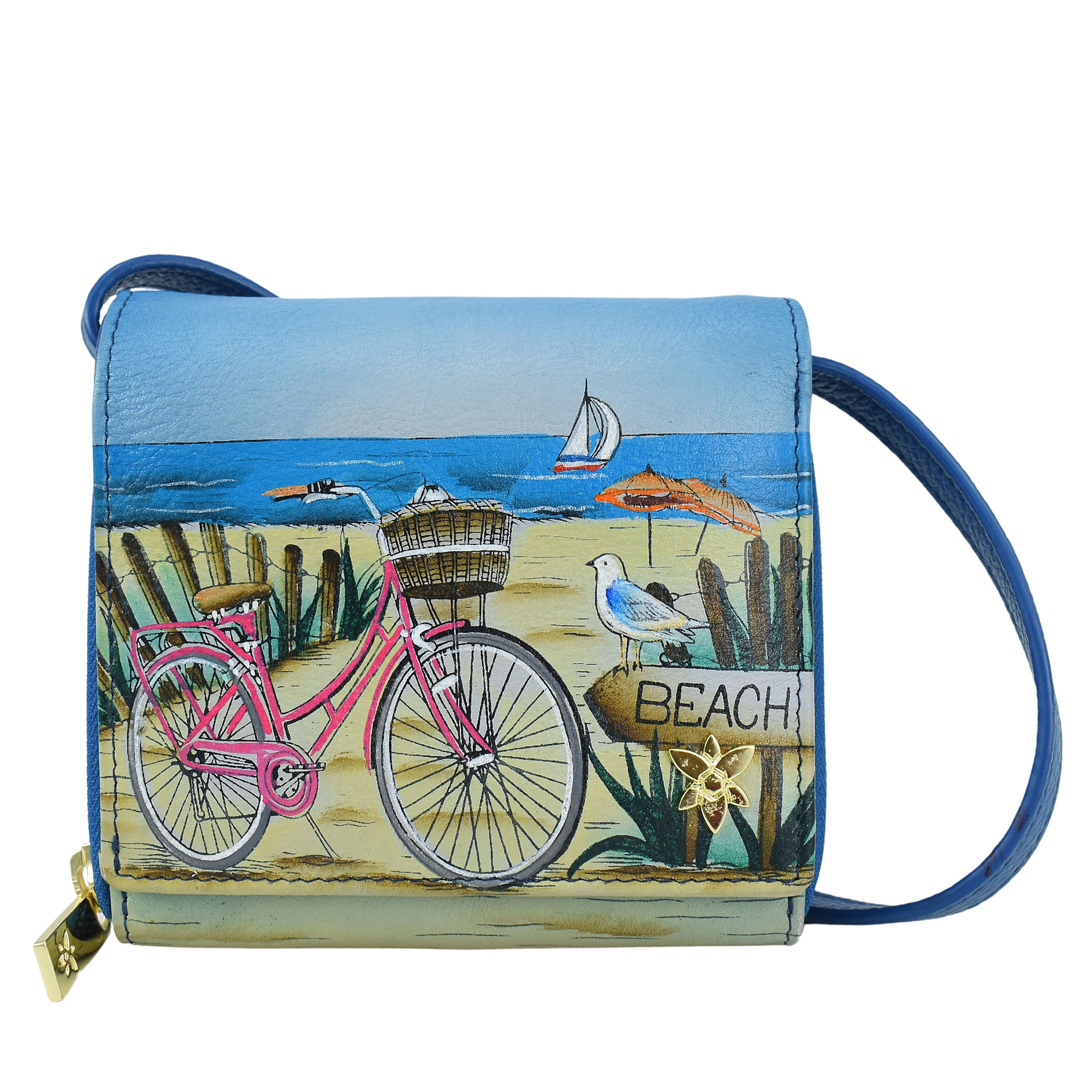 Anuschka Small Two-Fold Sling Crossbody Organizer - TSC.ca