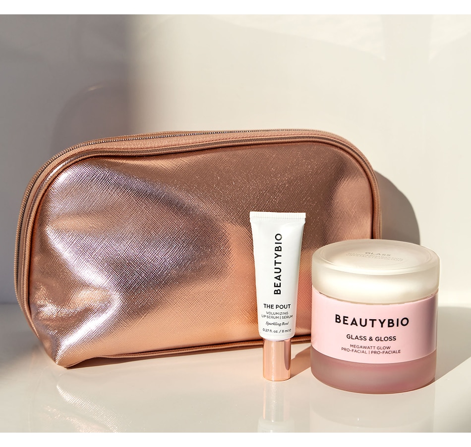 BeautyBio Glass & Gloss With The Pout + Bag - TSC.ca