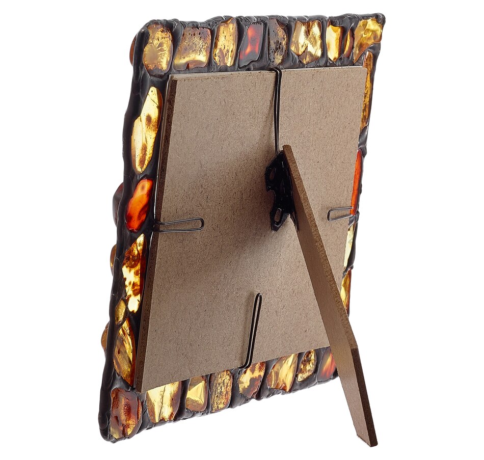 Amber Extraordinaire Artisan Collection Baltic Amber Picture Frame - TSC.ca