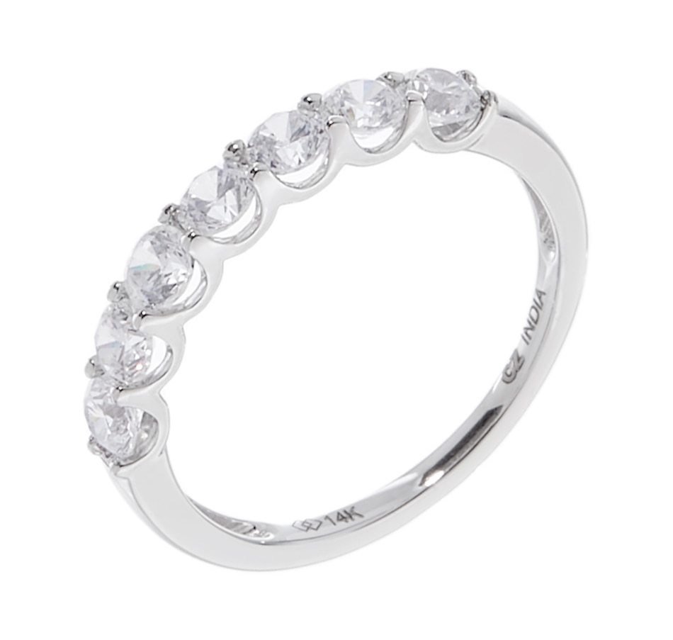 Diamonelle 14K Gold Round Diamonelle Ring - TSC.ca