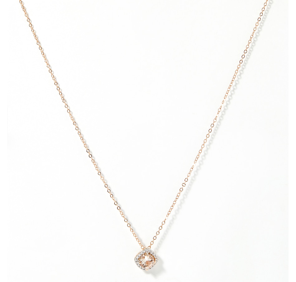 Gem Creations 14K Gold Exotic Gems & Diamond Pendant With Chain - TSC.ca