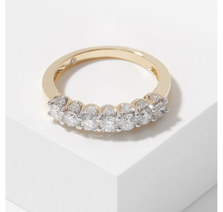 EVERA Diamonds 14K Gold 1.02ctw Diamond Band Ring - TSC.ca