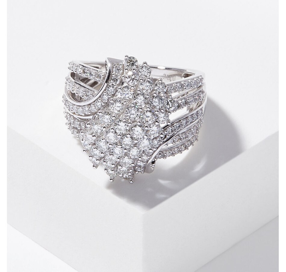 EVERA Diamonds 14K White Gold 2.00ctw Fancy Diamond Ring - TSC.ca