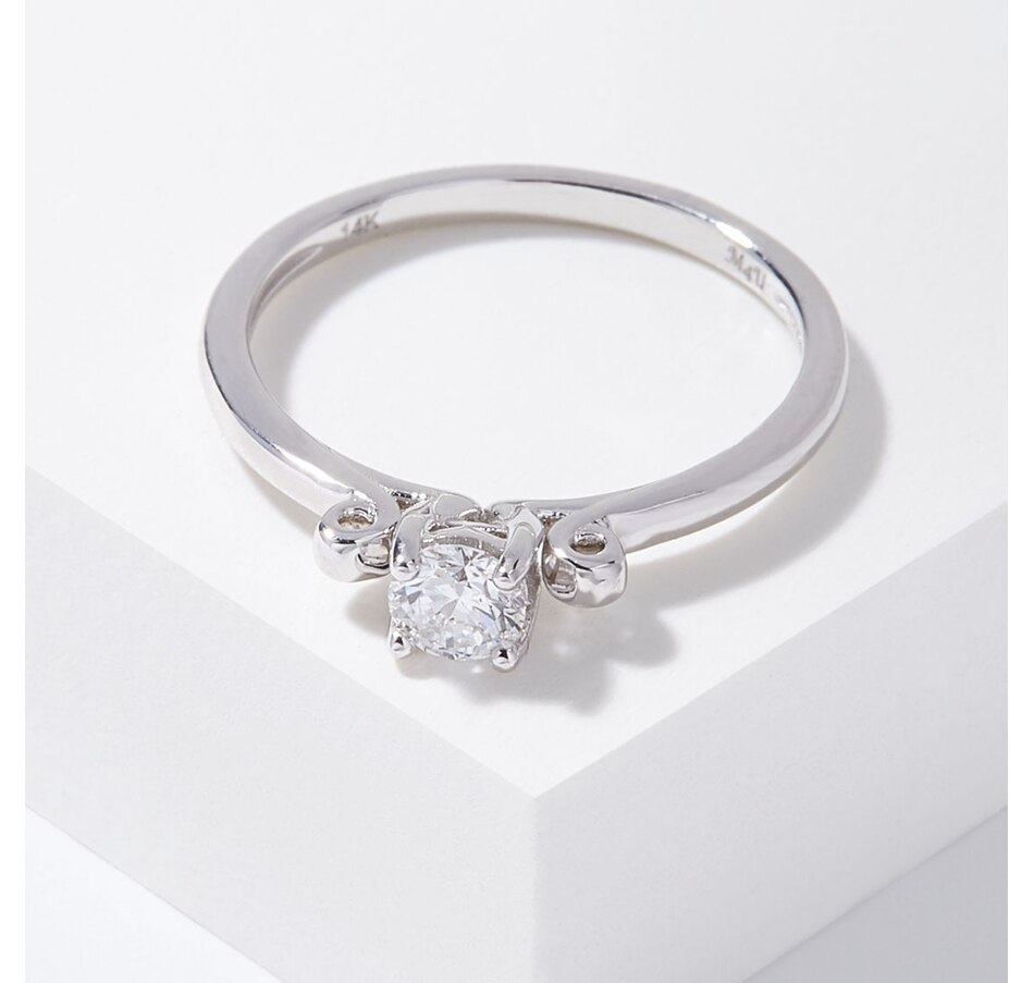 EVERA Diamonds 14K White Gold 0.25ctw Diamond Ring - TSC.ca