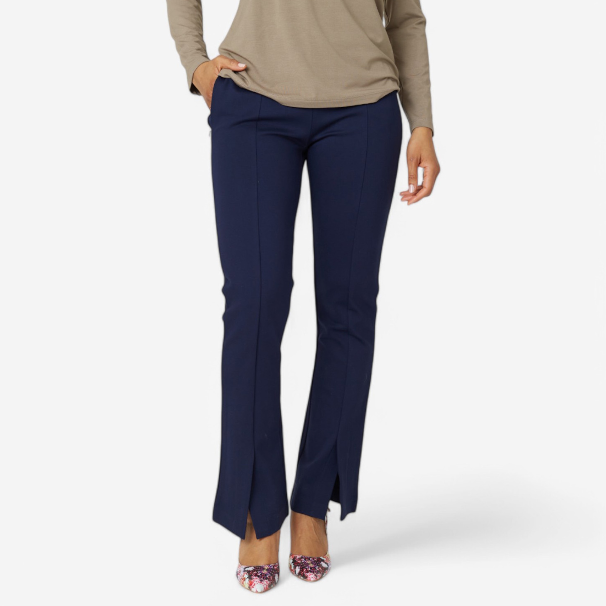 Brian Bailey Front Slit Straight Leg Pant - TSC.ca