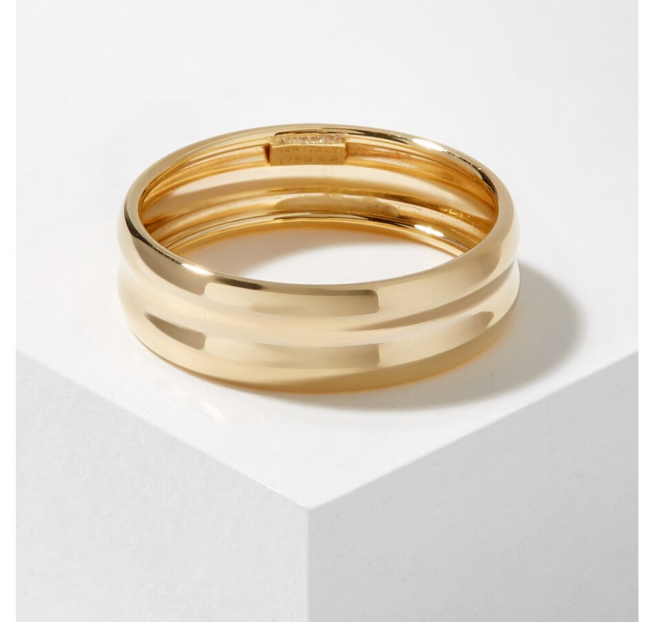 Jewellery - Rings - Stefano Oro 14K Yellow Gold Opera Prima High ...