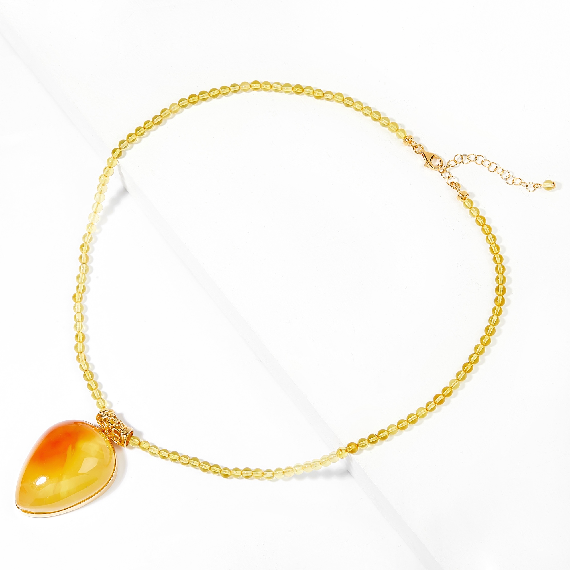 Amber Extraordinaire Gallery Collection Sterling Silver Lucent Butter ...
