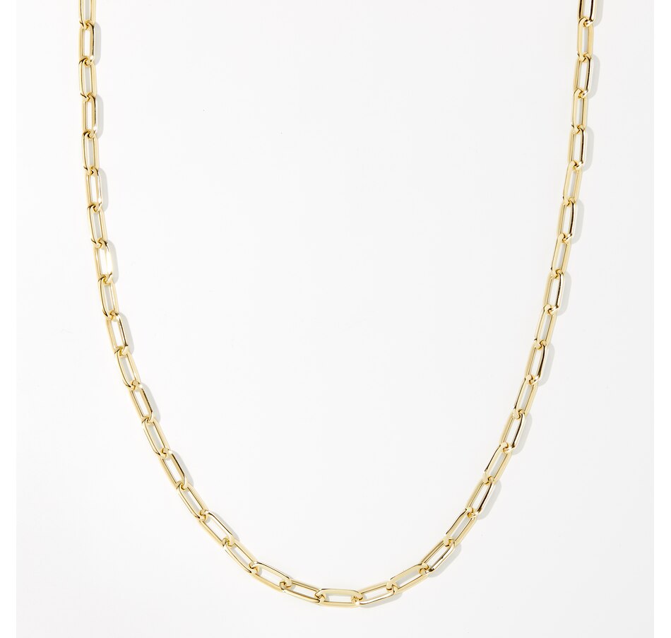 TruGold 10K Yellow Gold Paperclip Meraviglia Necklace - TSC.ca
